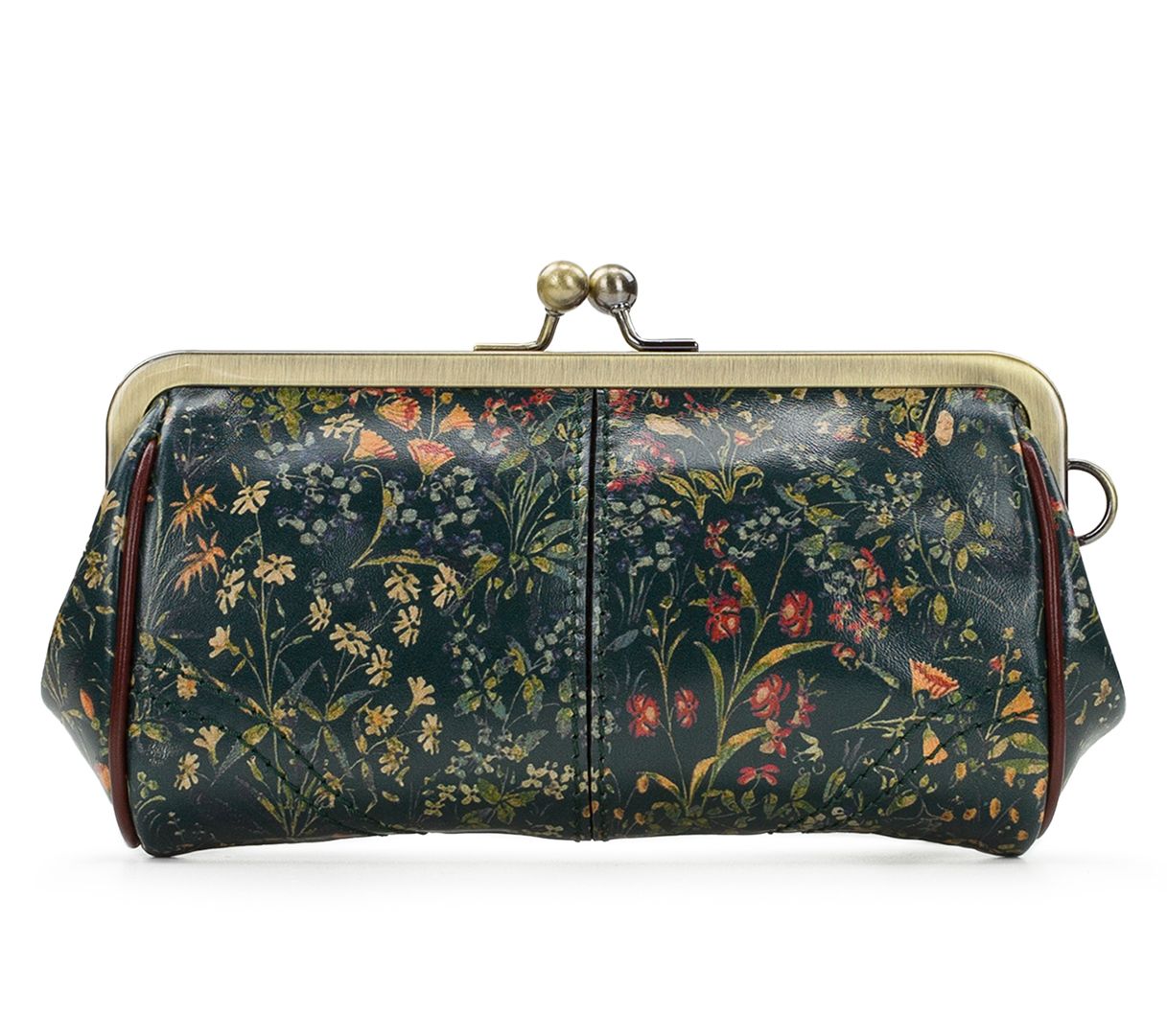 Patricia Nash Renna Tuscan Fields Leather Wristlet - QVC.com