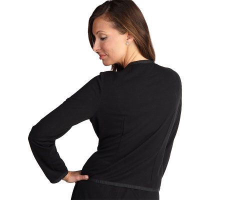 Pamela Dennis PCG Jacket with Beading Detail - QVC.com