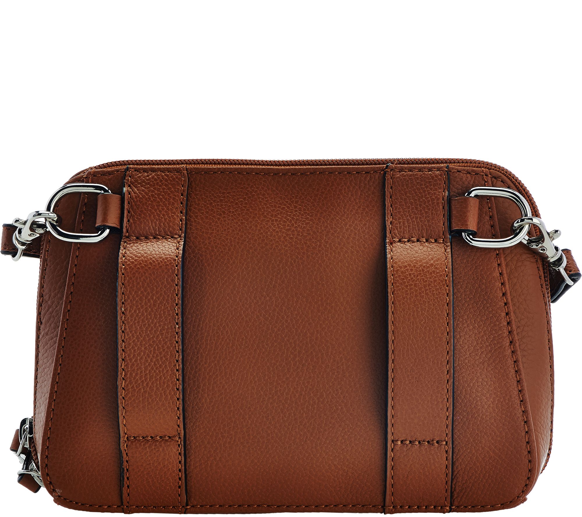 Tignanello Pebble Leather RFID Crossbody and Belt Bag - QVC.com