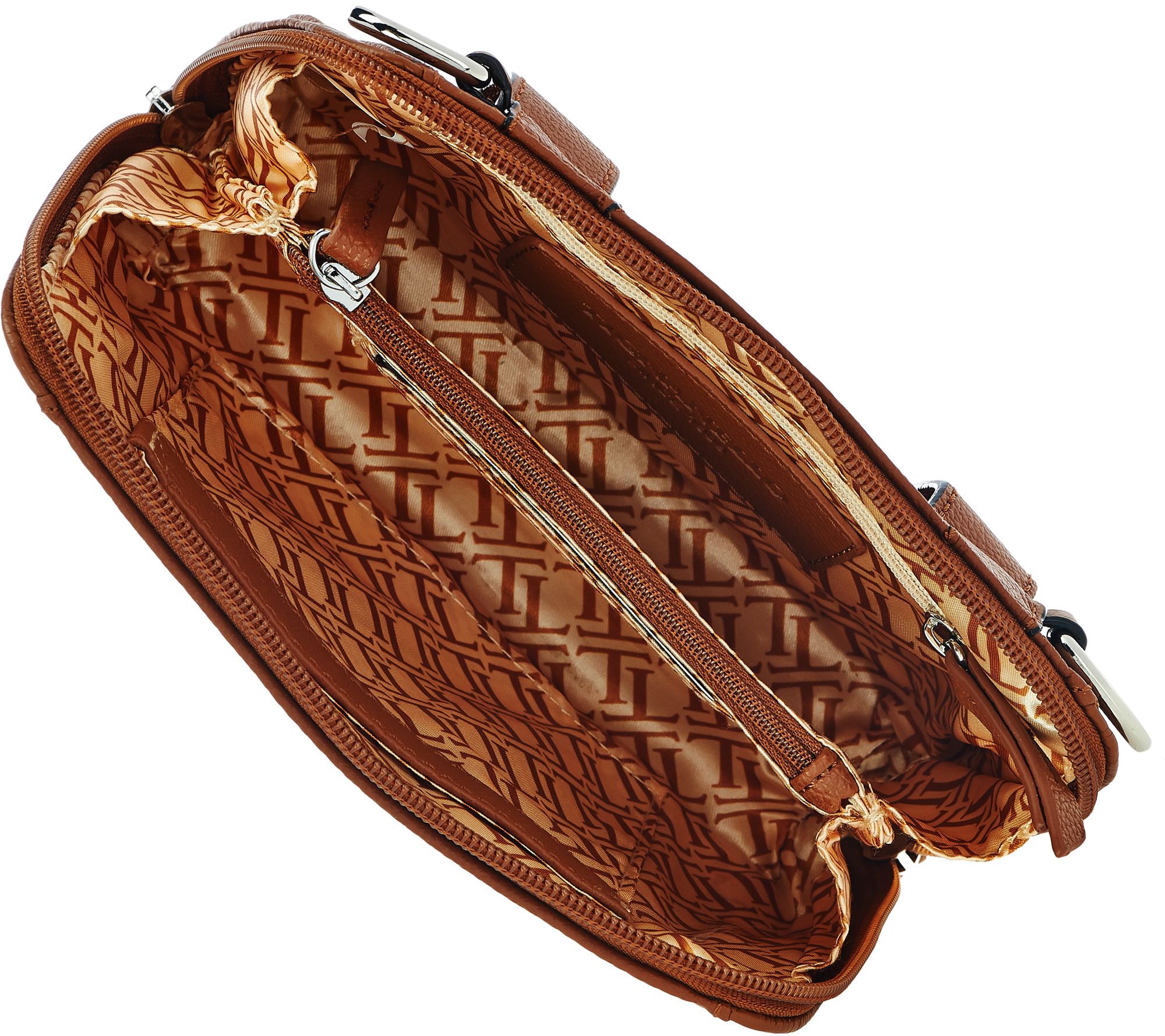 Tignanello Pebble Leather RFID Crossbody and Belt Bag - QVC.com