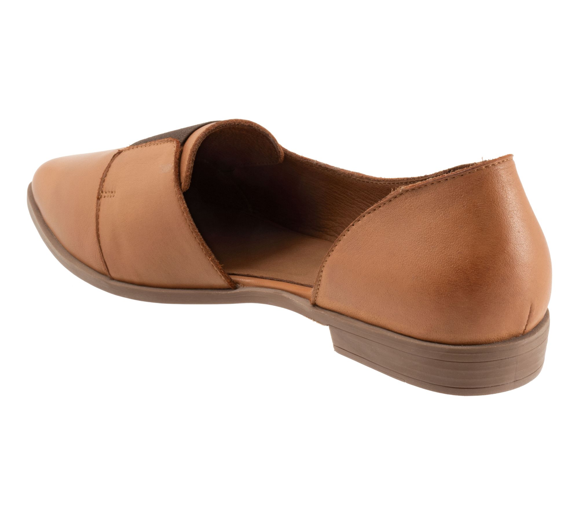 Bueno Women's Brenda Leather Comfort Flat - QVC.com