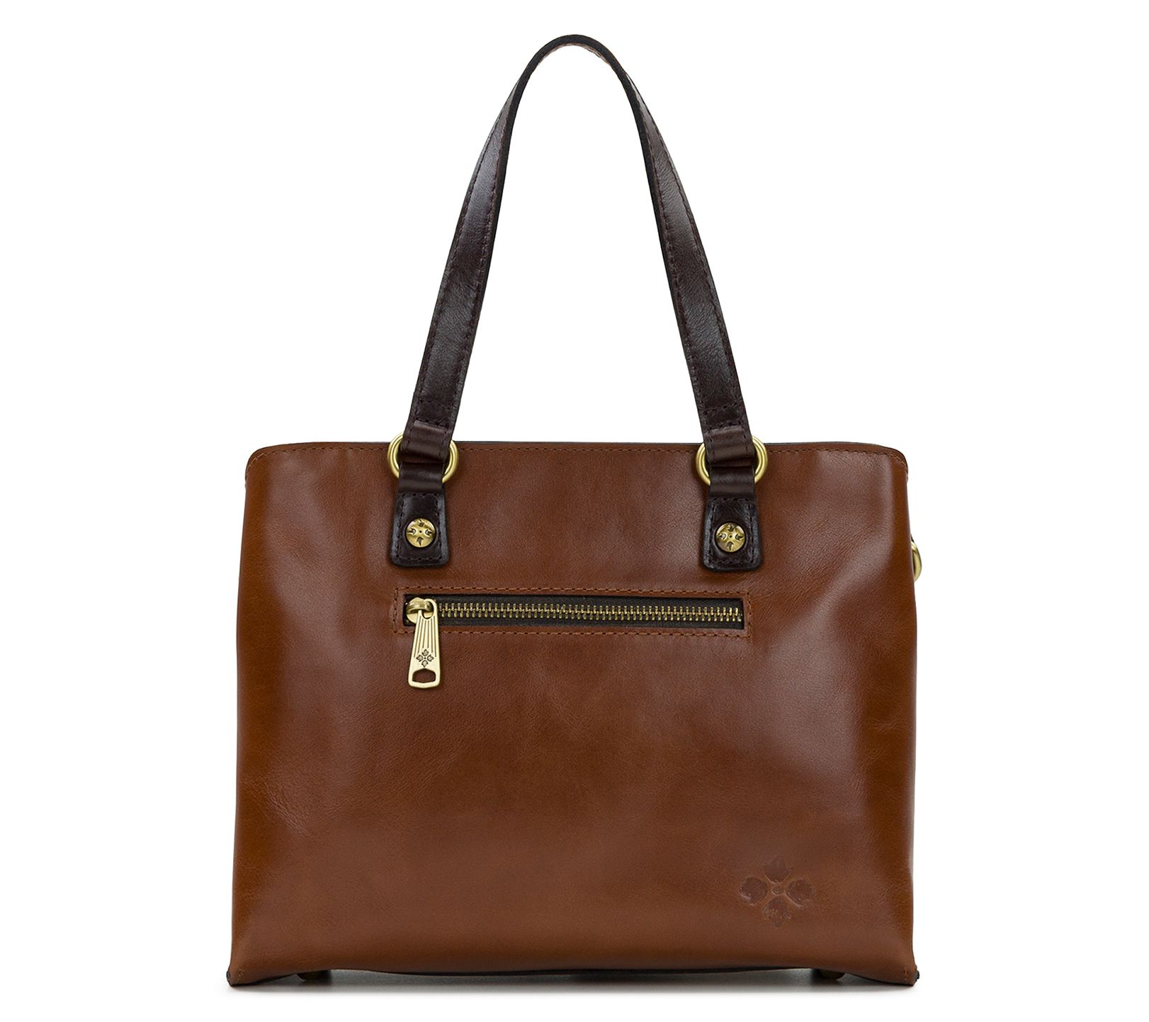 Patricia Nash Moggie Leather Satchel - Owl Embroidery - QVC.com