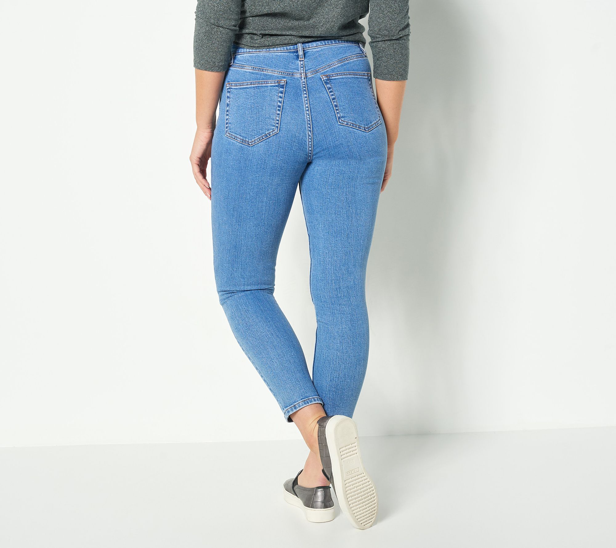 Candace Cameron Bure Pacific Denim Full-Length Skinny Jean - QVC.com