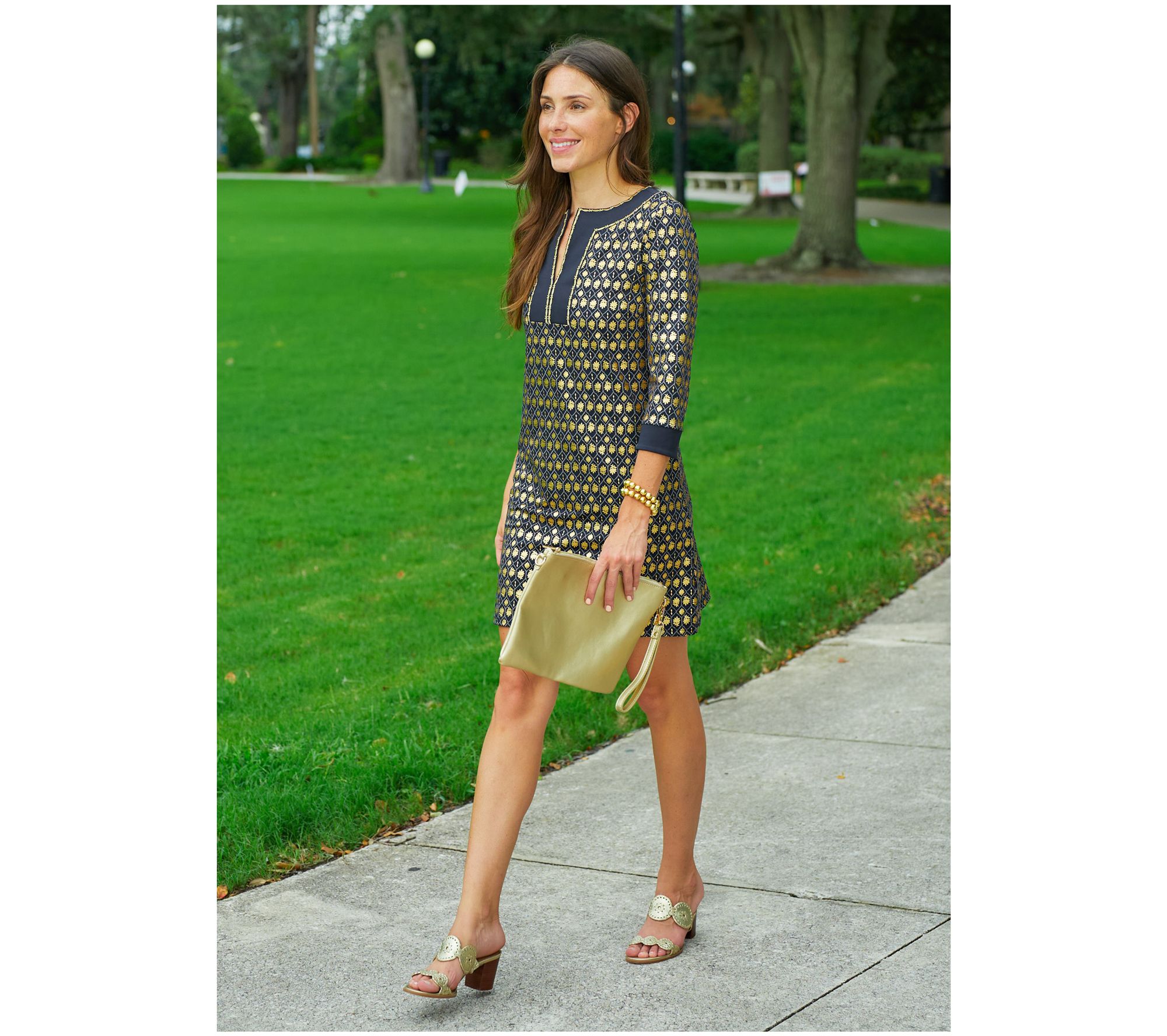 Cabana Life Tunic Dress UPF 50 - QVC.com