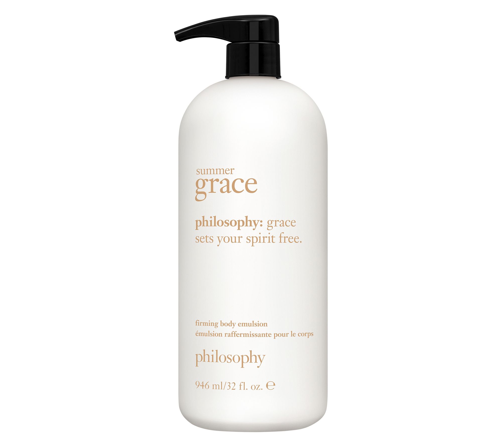 philosophy 32 oz. summer fragrance firming bodyemulsion - QVC.com