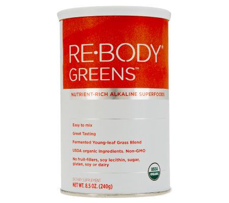 Re-Body Greens Nutrient-Rich Super Food Drink Mix - QVC.com