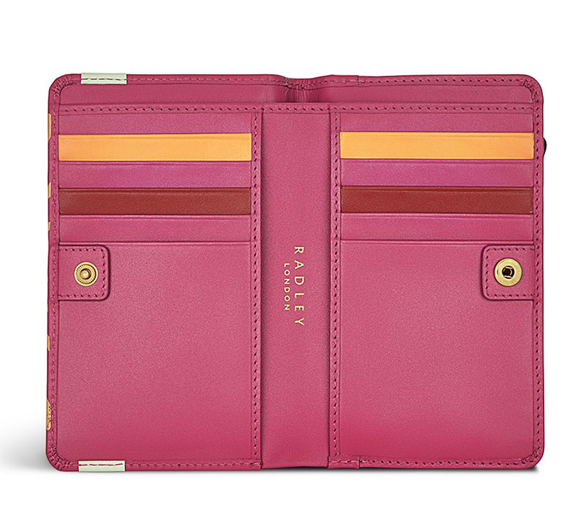 RADLEY London R ising Sun Leather Bifold Medium Wallet - QVC.com