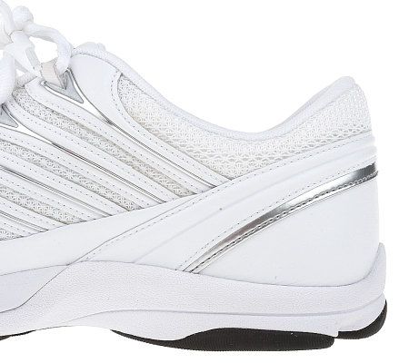 SpringBoost Leather Lace-Up Fitness Shoe with Dorsi-Flex Technology ...