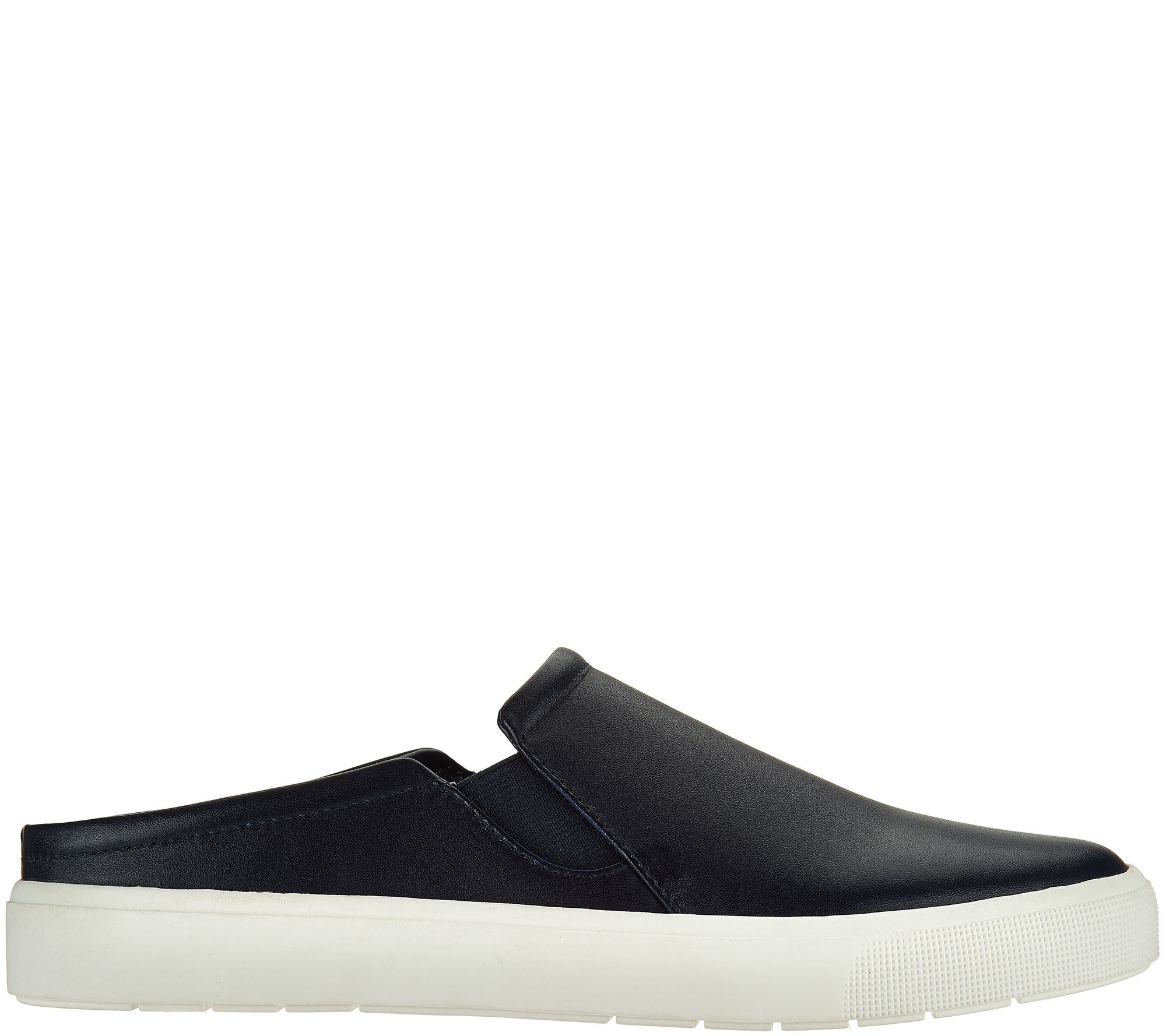 H by Halston Leather Slide-On Shoes - Ellie - QVC.com