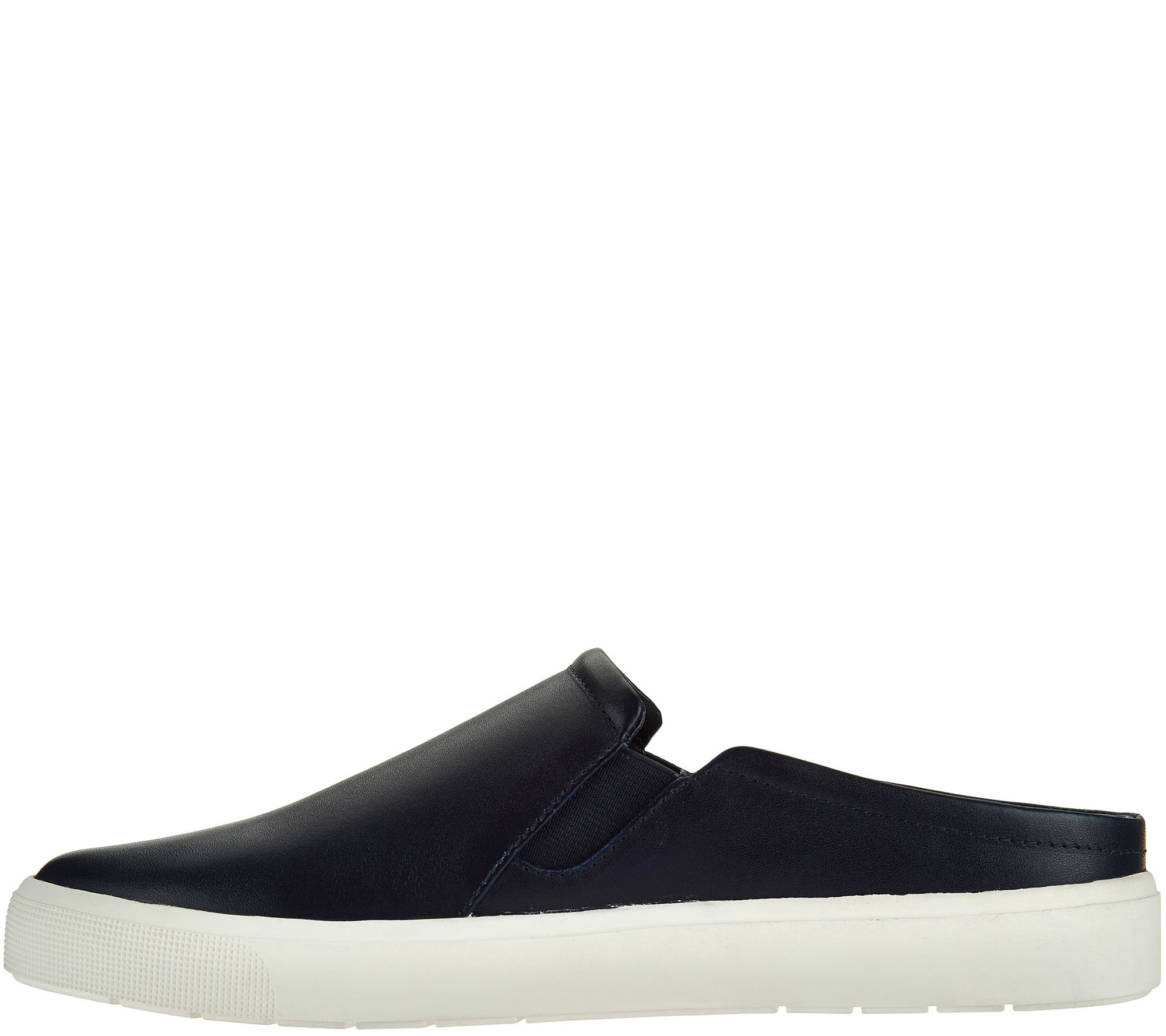 H by Halston Leather Slide-On Shoes - Ellie - QVC.com