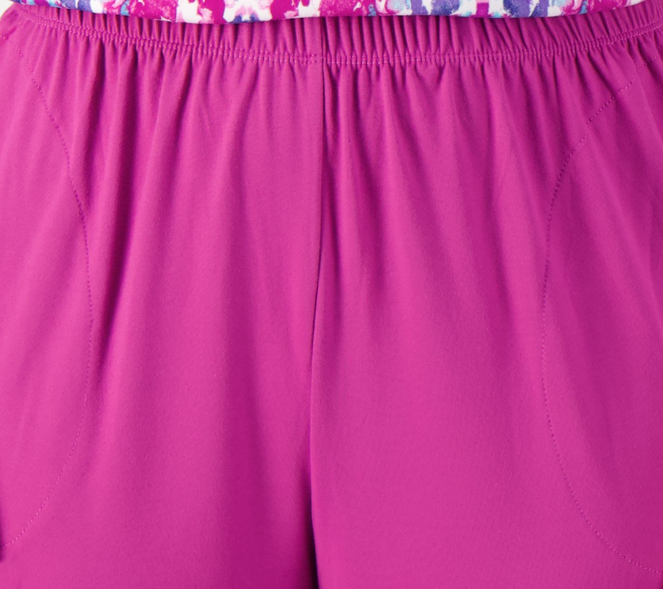 Stan Herman Cozy Jersey 3/4 Sleeve Top & Crop Pant Lounge Set - QVC.com
