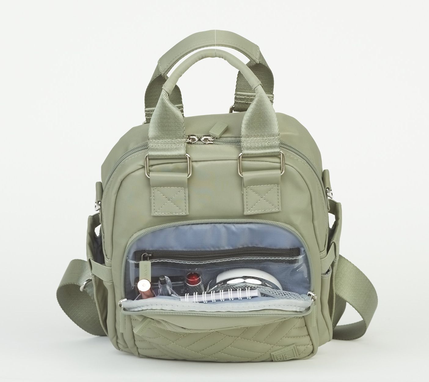 "As Is" IHKWIP Convertible Mini Everyday Explorer Backpack - QVC.com