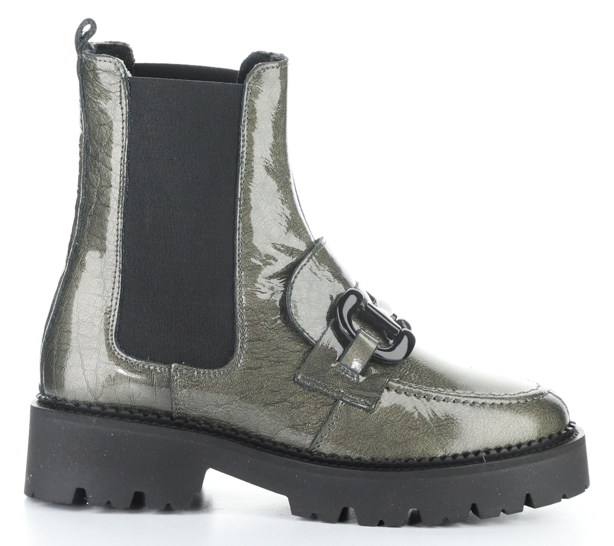 Bos. & Co. Winter Mascara Patent Leather Boot -Bruma - QVC.com