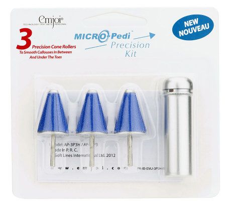 Emjoi Micro-Pedi Precision Roller Kit - QVC.com