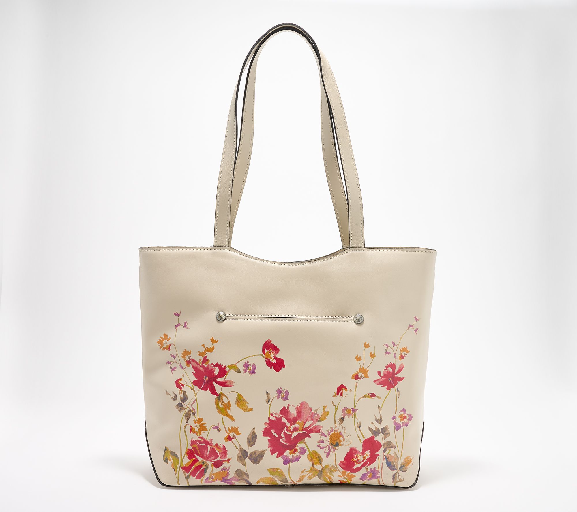 Patricia Nash Leather Loulida Tote - QVC.com