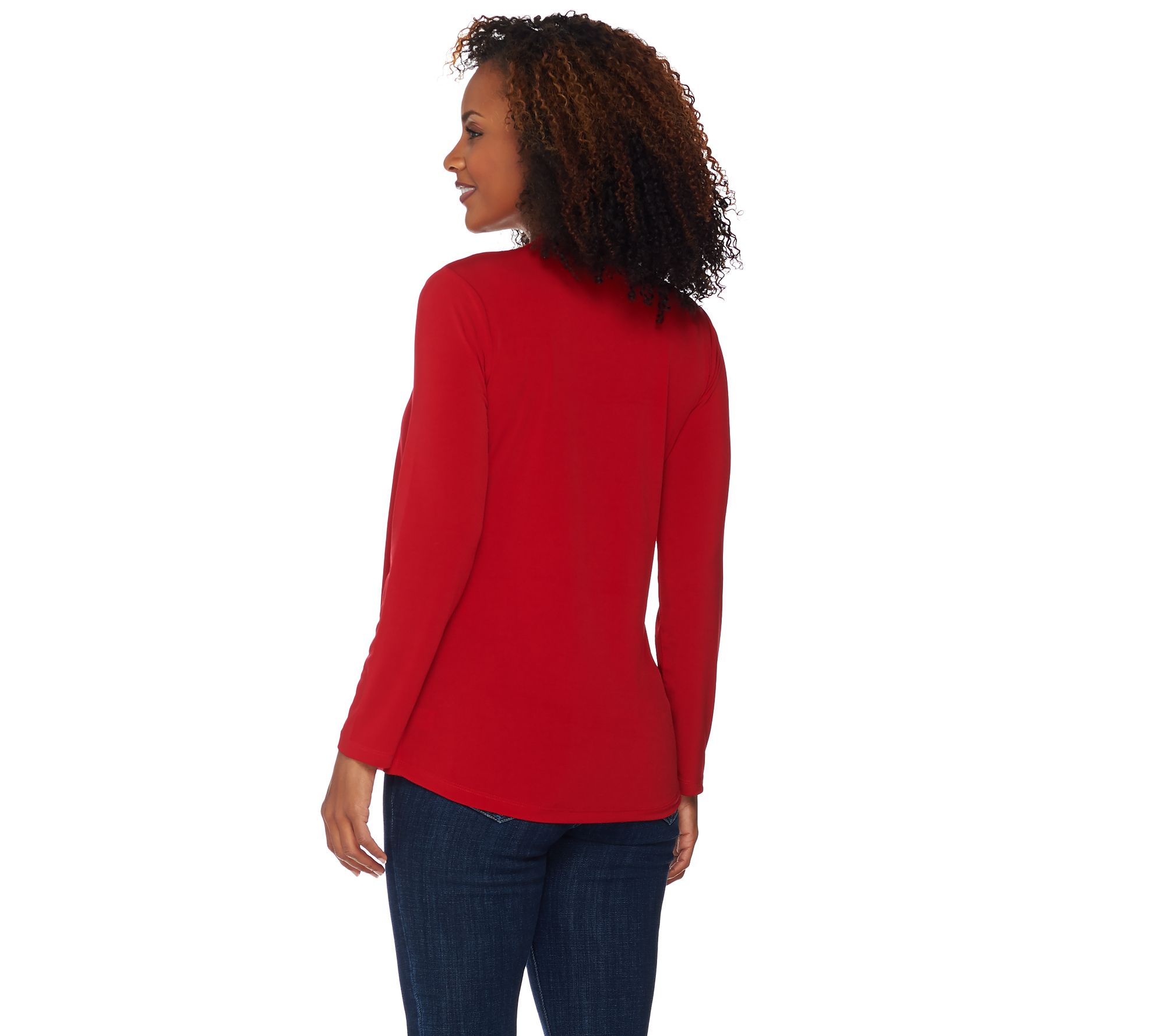 "As Is" Quacker Factory Rhinestone Embellished Knit Duet - QVC.com