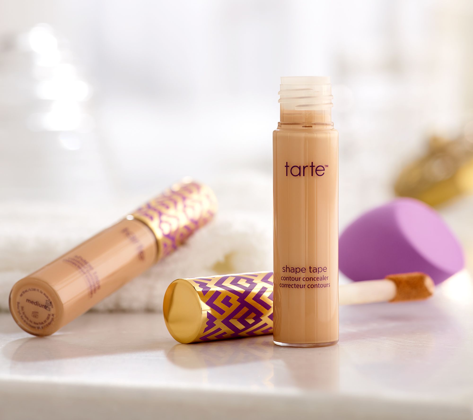 tarte Shape Tape Concealer Duo with Sponge - QVC.com