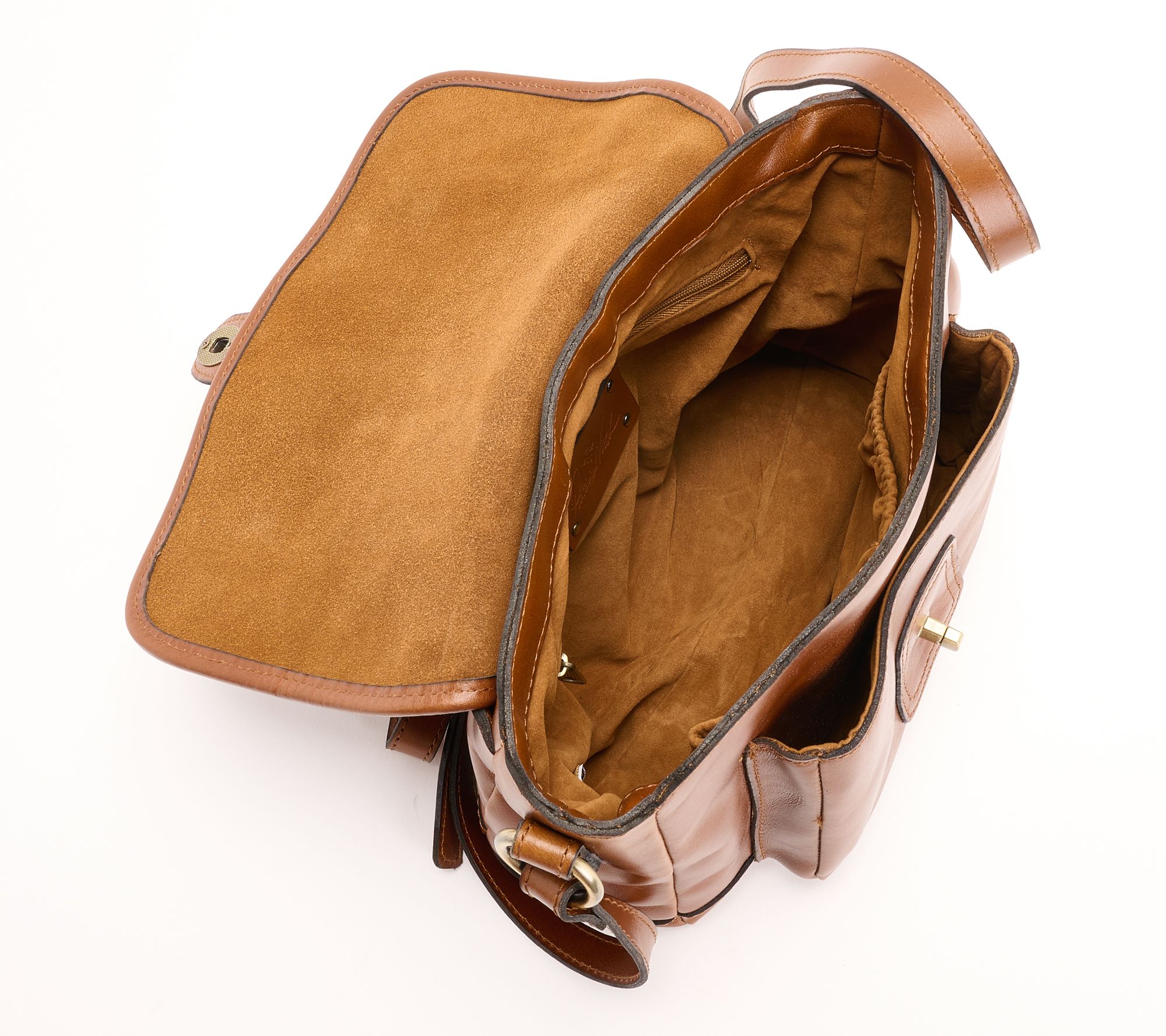 "As Is" Patricia Nash Jackson Tartan Wool Turnlock Crossbody - QVC.com