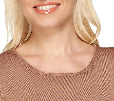 Attitudes by Renee Sleeveless Scoop Neck Knit Tank - QVC.com