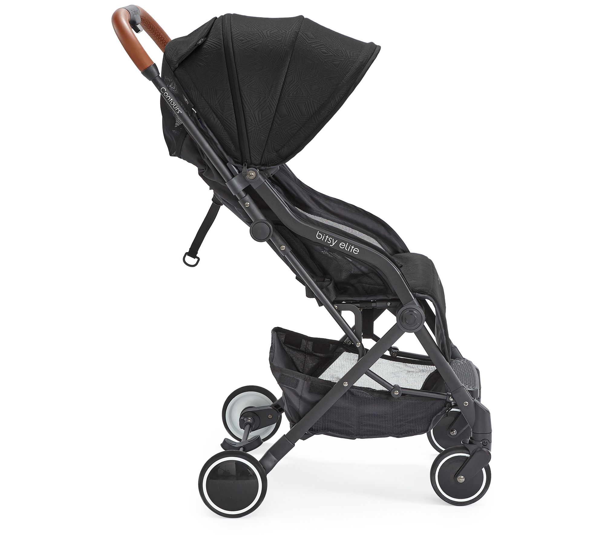 Contours Bitsy Elite Lightweight Stroller, OnyxBlack - QVC.com