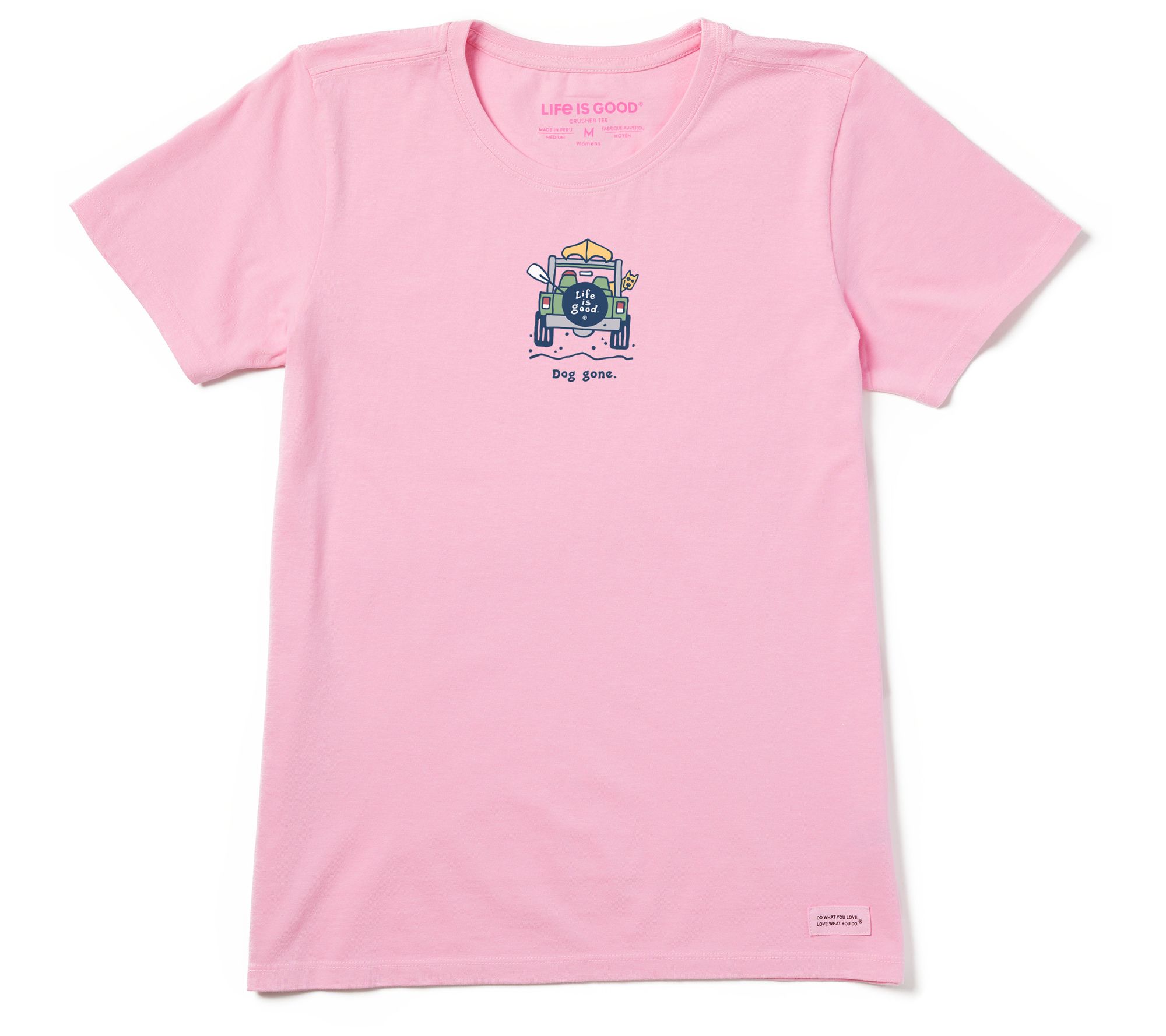 Life is Good Women's Rocket with Bone Crusher T ee - QVC.com