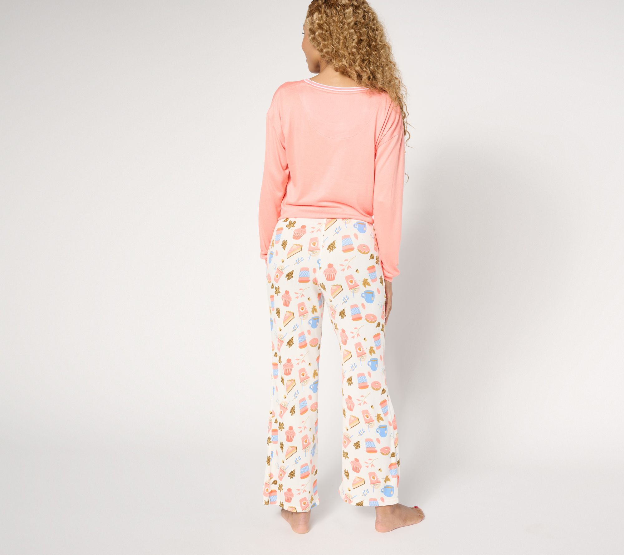 "As Is" MUK LUKS Butterknit Happy Harvest Lounge Set - QVC.com