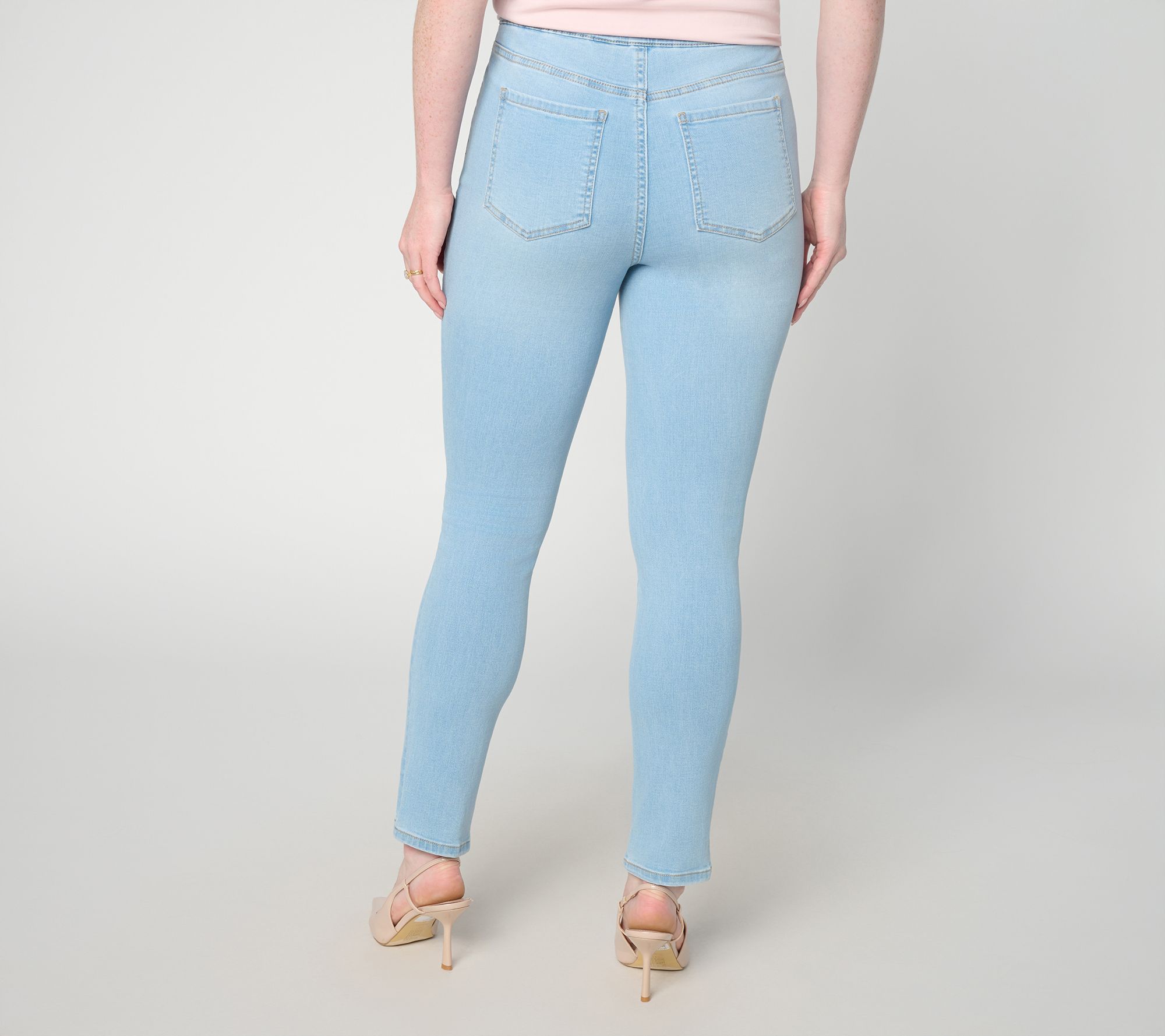 Ree by the Pioneer Woman Tall Pull On Skinny Full Length Jean - QVC.com