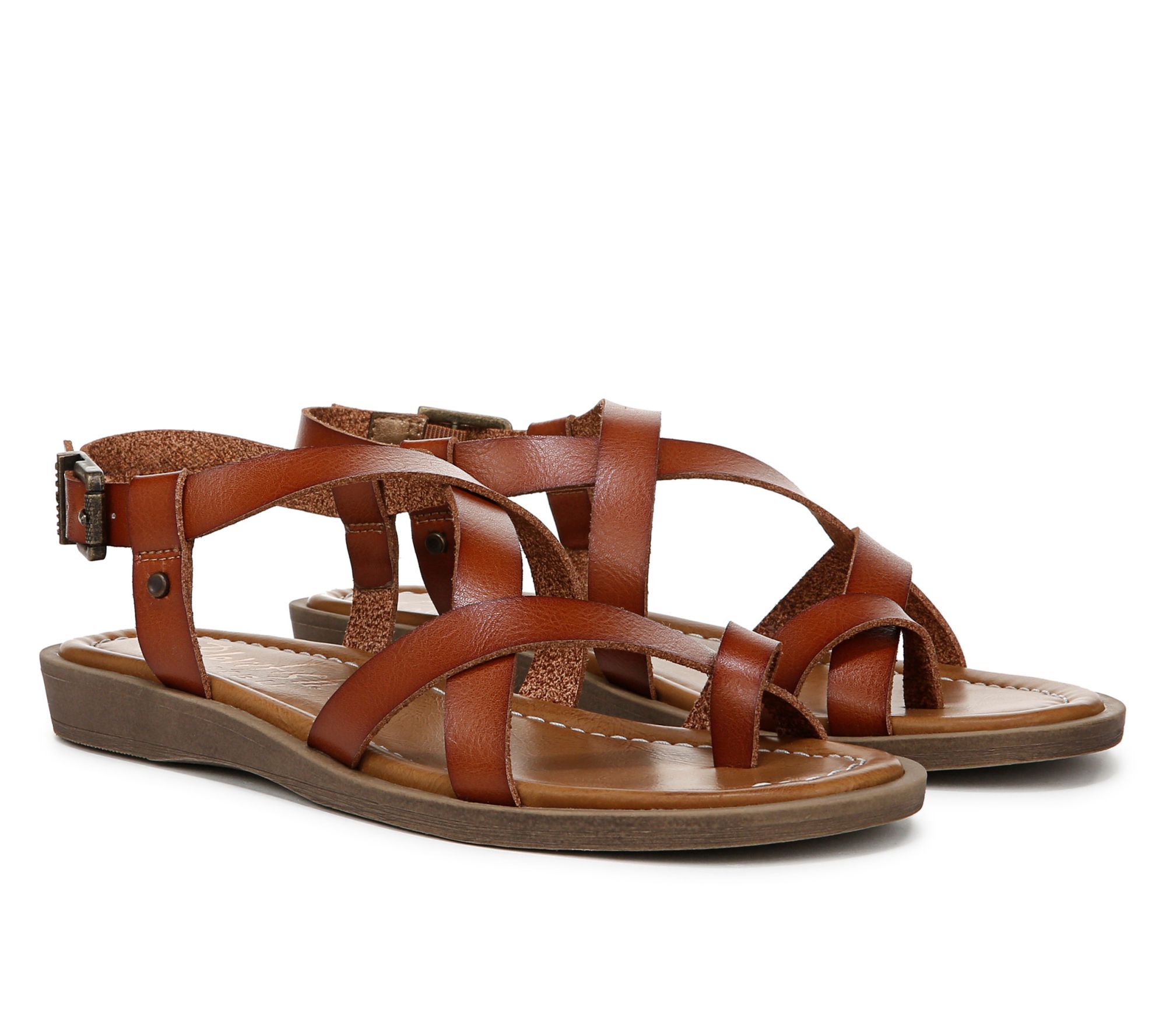 Blowfish Malibu Strappy Sandals - Devon 3 - QVC.com