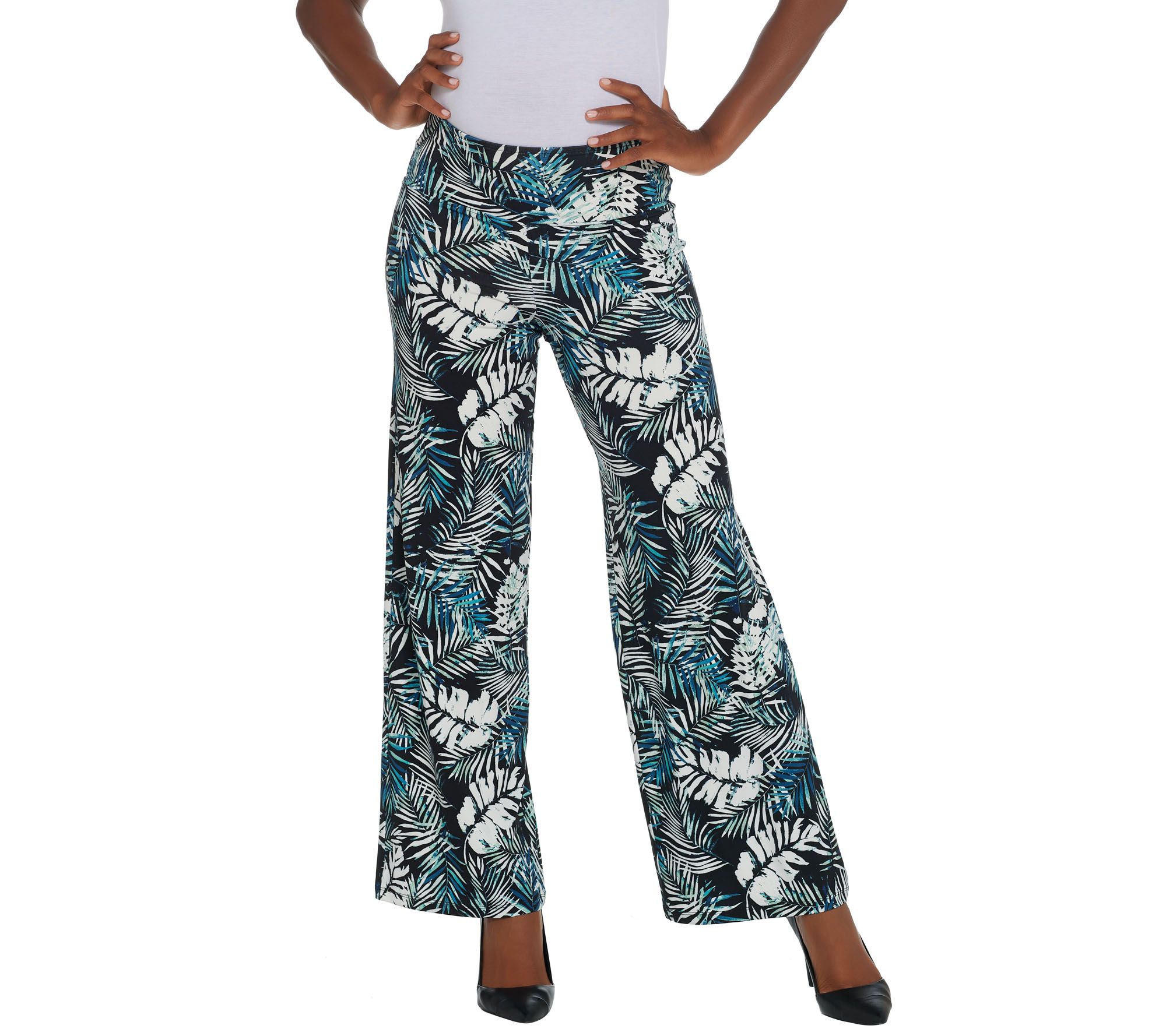 Spanx Go With The Flow Wide Leg Pants - QVC.com