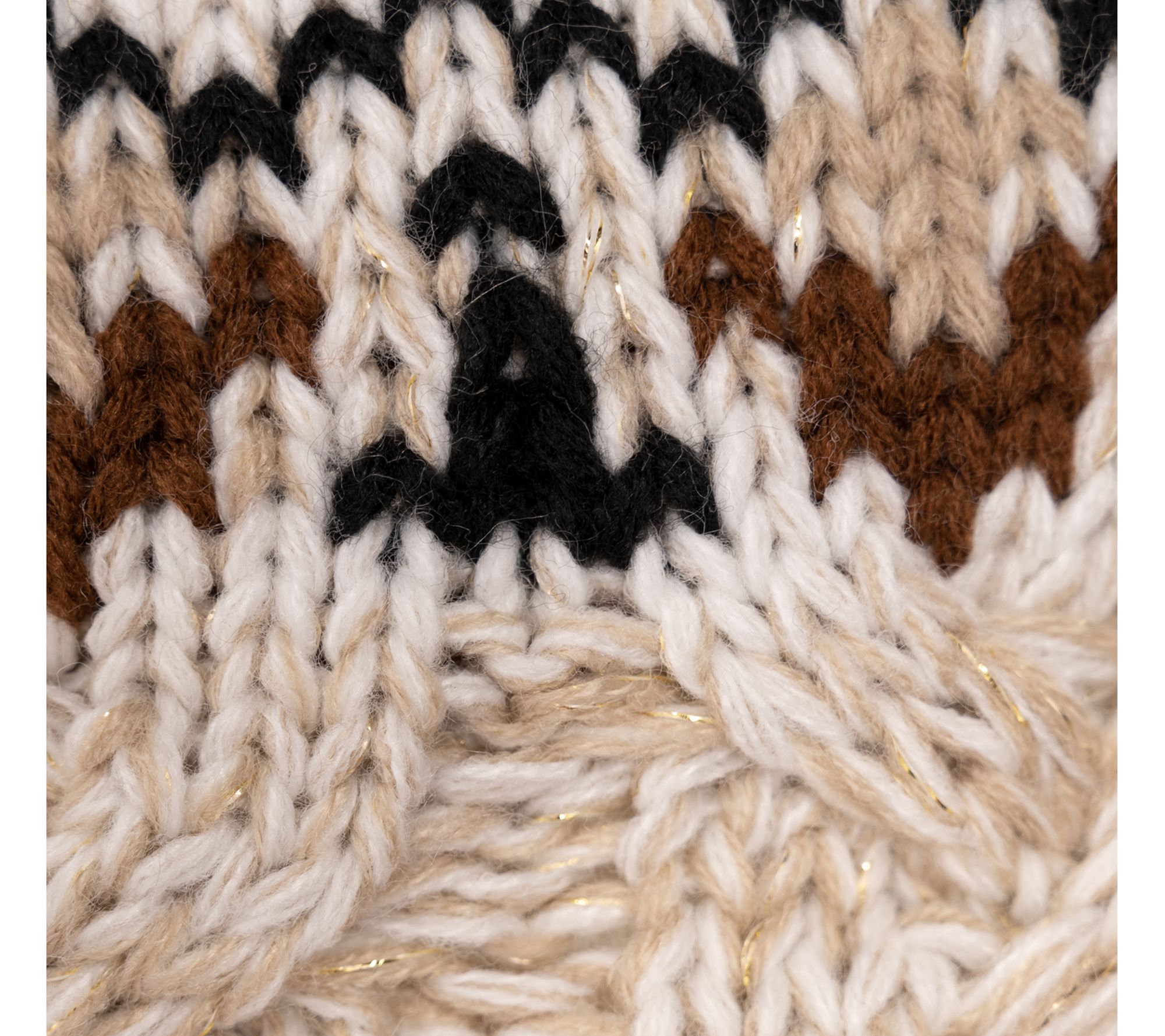 MUK LUKS Women's Keep it Cozy Fair Isle Sherpa Cabin Socks - QVC.com