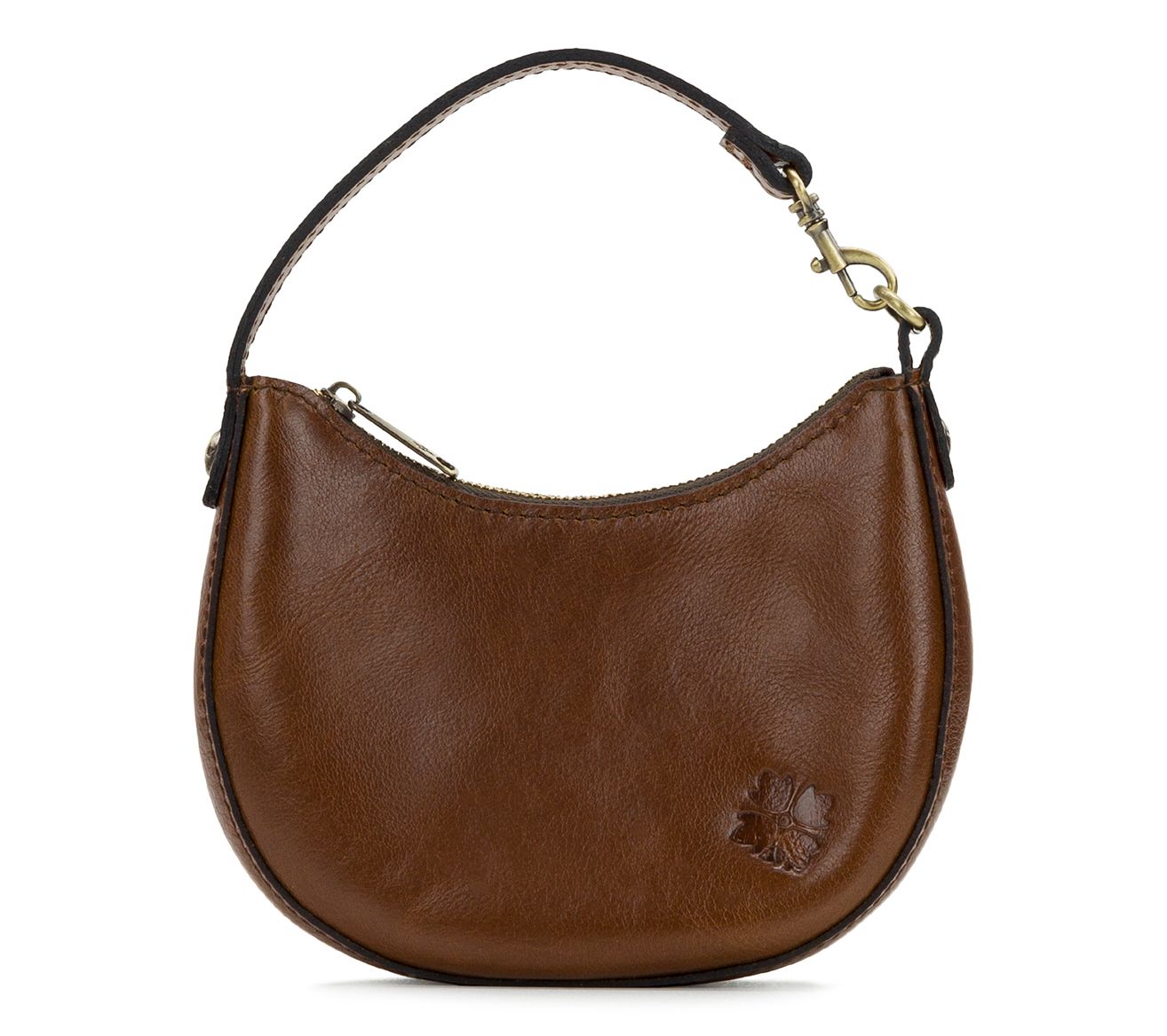 Patricia Nash Morgana Distressed Leather Mini Shoulder Bag - QVC.com