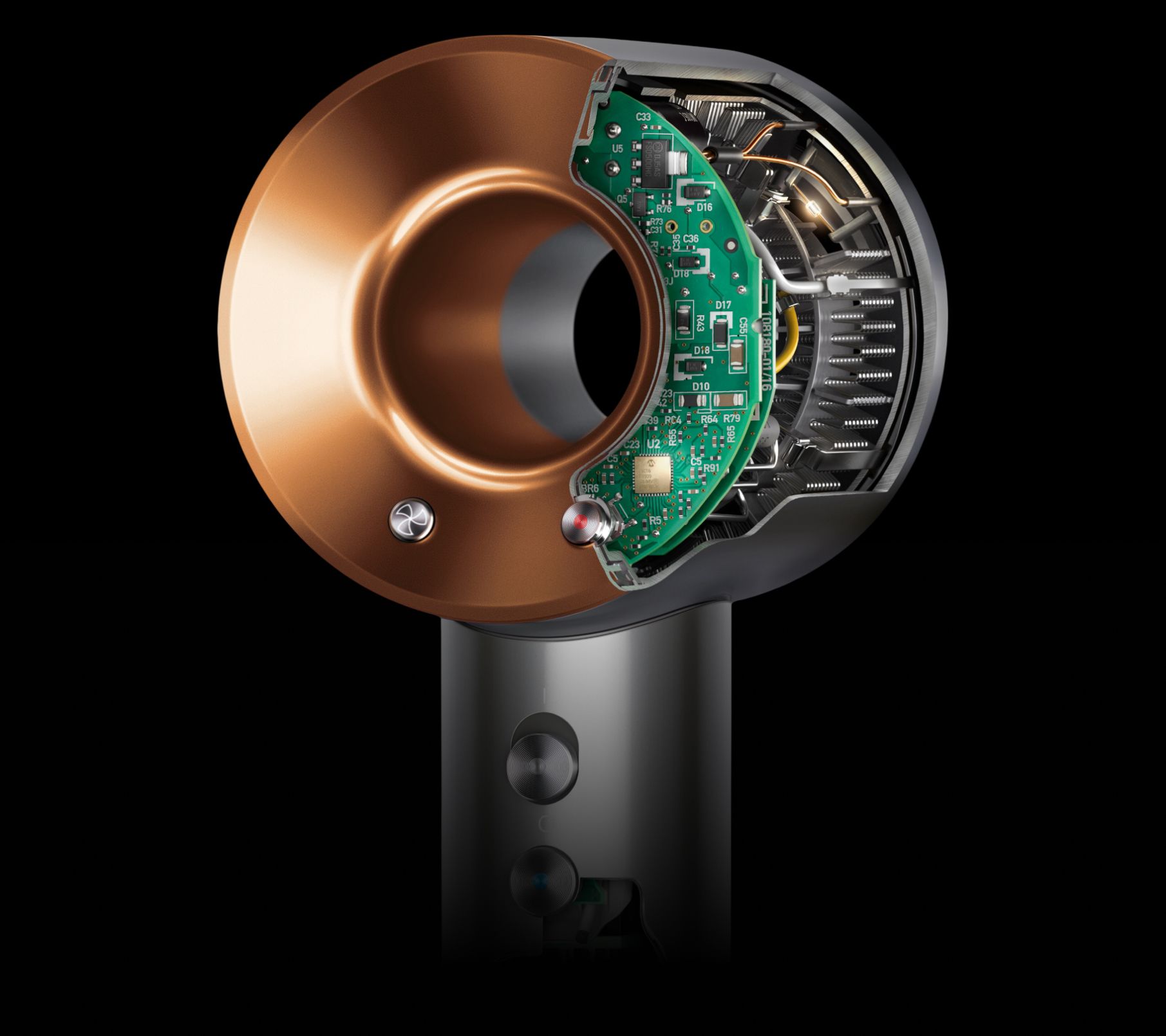 Dyson Prussian Blue Supersonic Hair Dryer with 3 Attachments - QVC.com