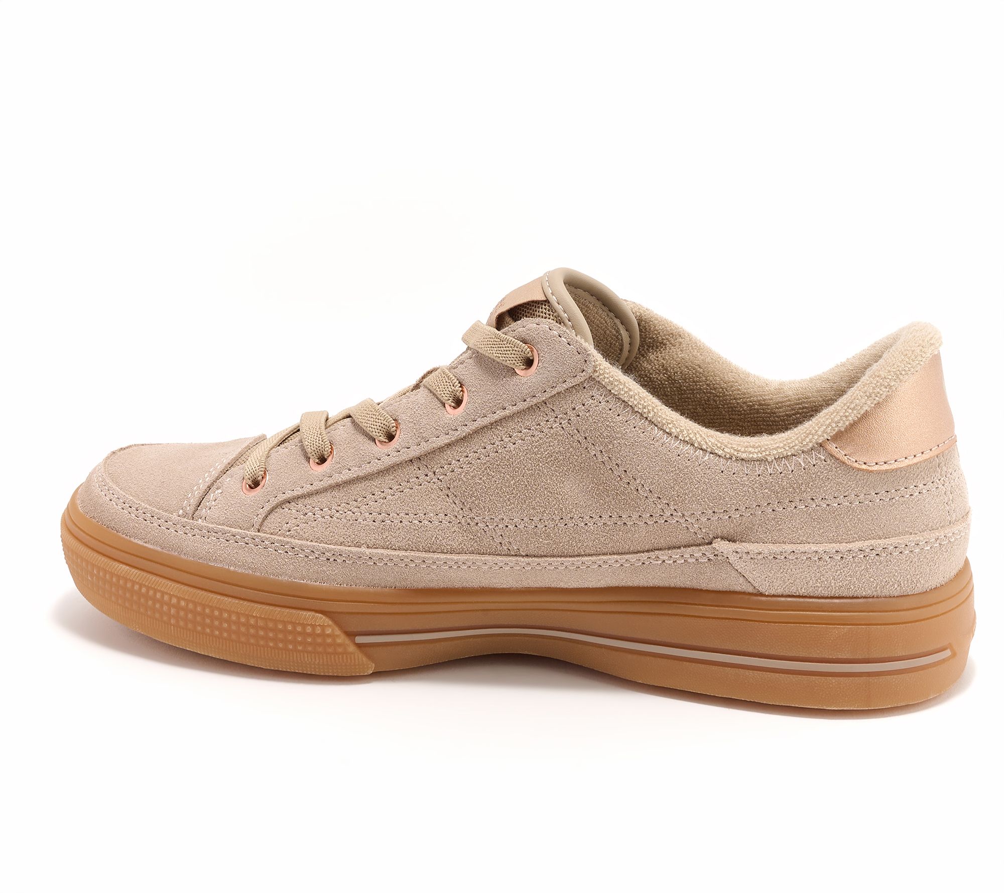 "As Is" Skechers Arch Fit Gallery Suede Sneakers - QVC.com