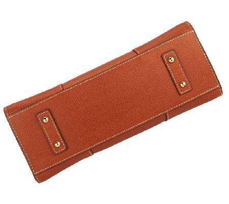 "As Is" Dooney & Bourke Saffiano Leather Charlotte Bag - QVC.com