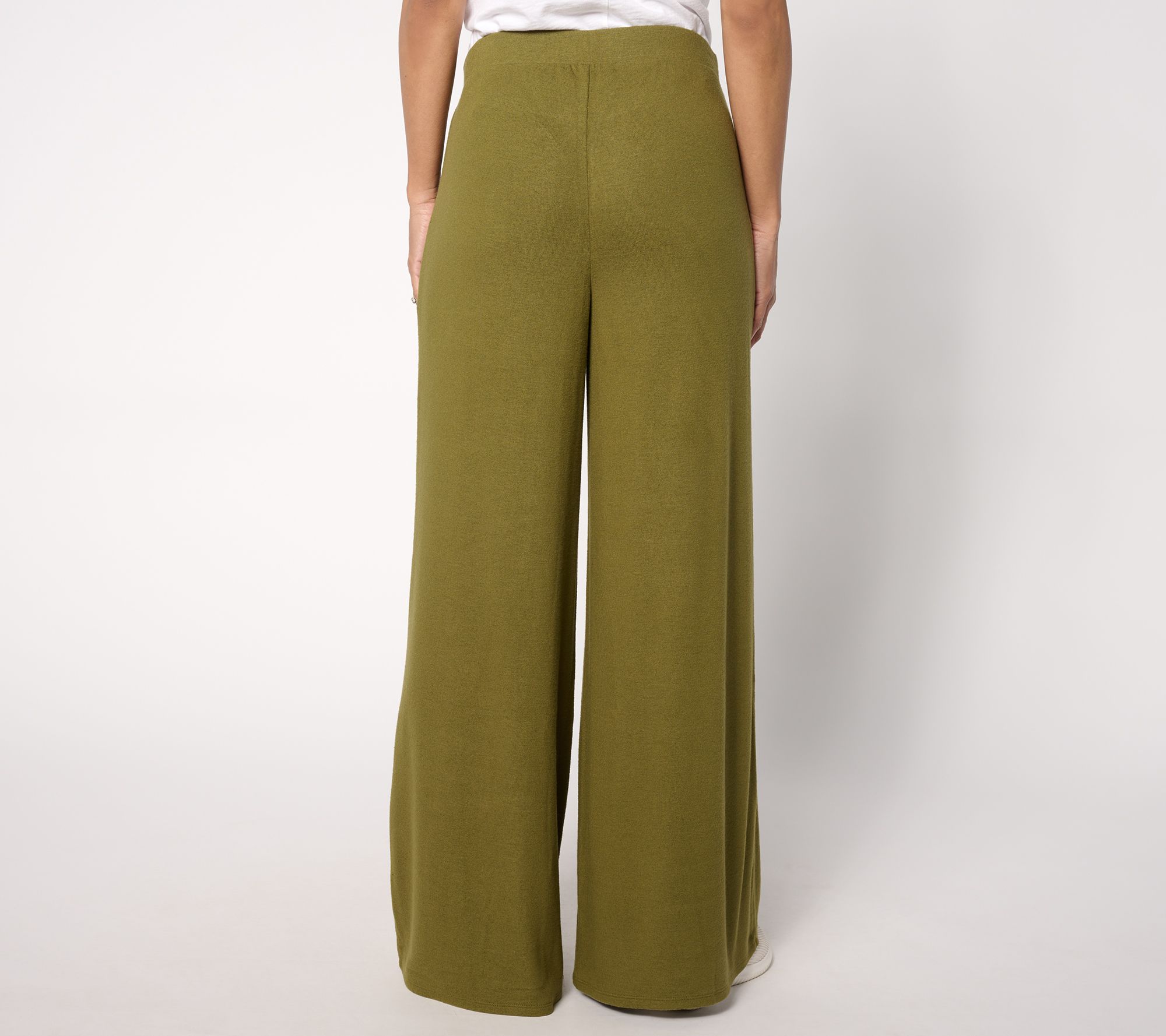 Peace Love World Comfy Regular Pull-On Patch Pocket Pants - QVC.com