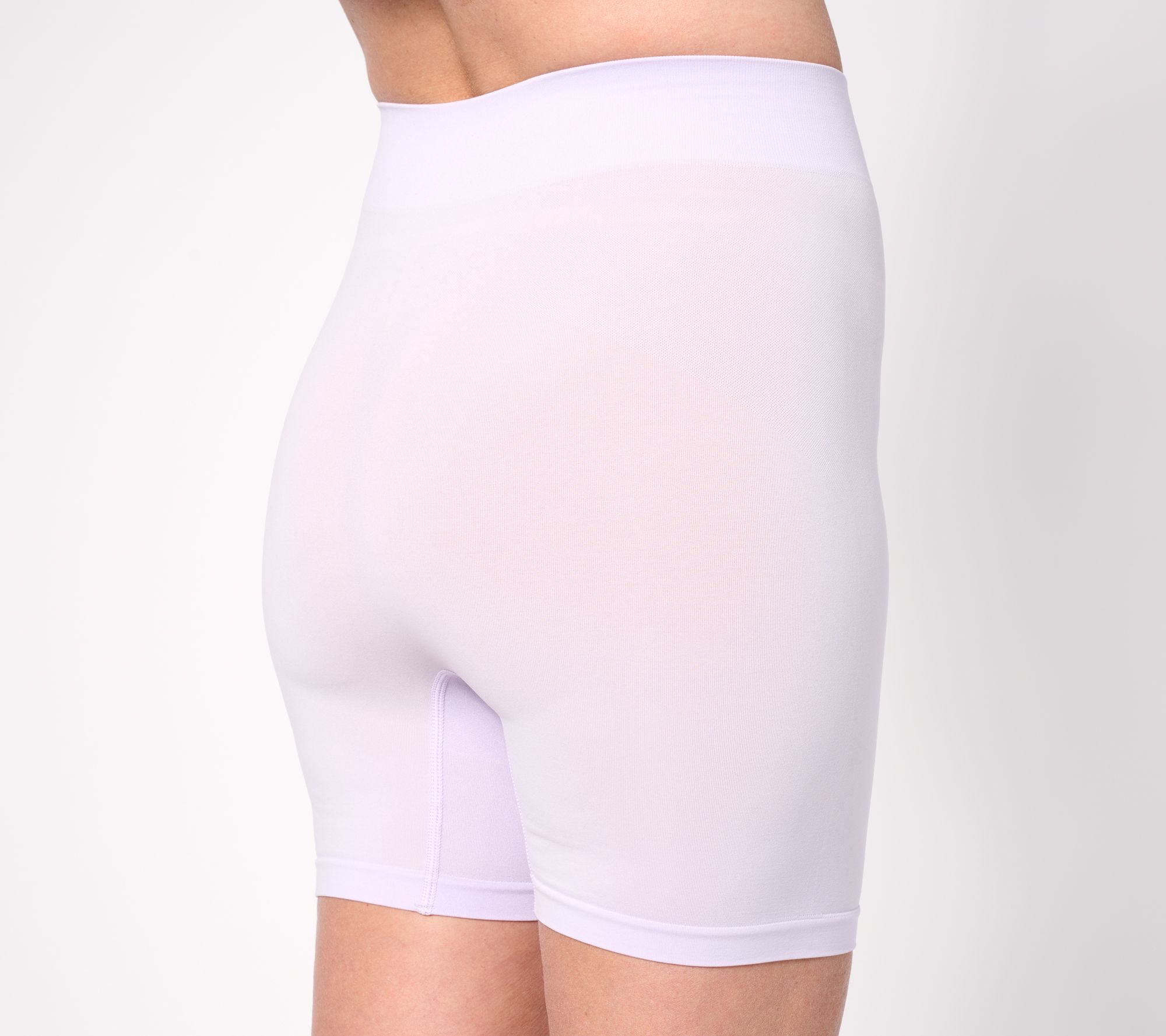 "As Is" Cuddl Duds Intimates S/2 Seamless Easy Comfort Slip Short - QVC.com