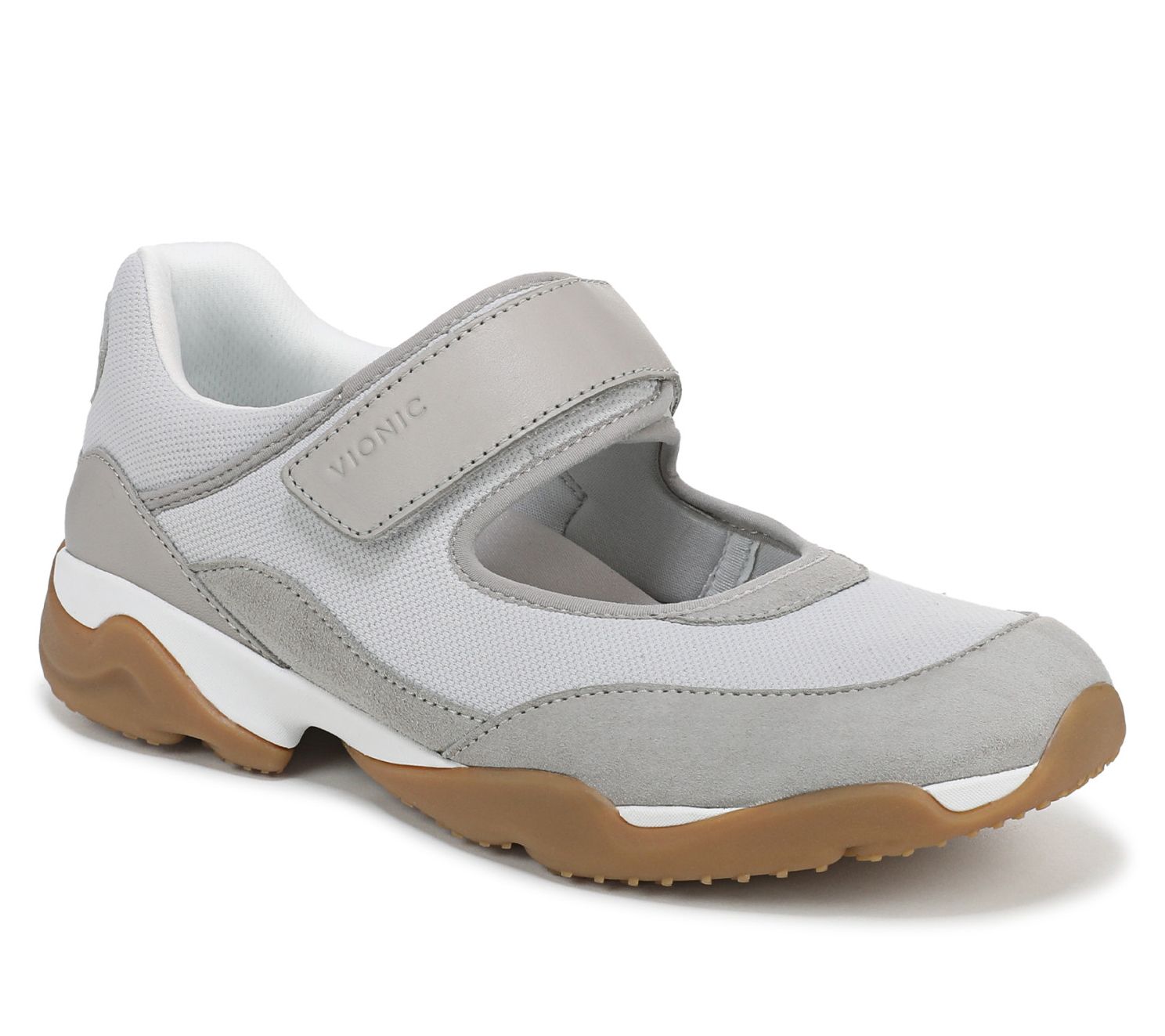 Vionic Leather Walking Shoes - Walk Slim Giselle - QVC.com