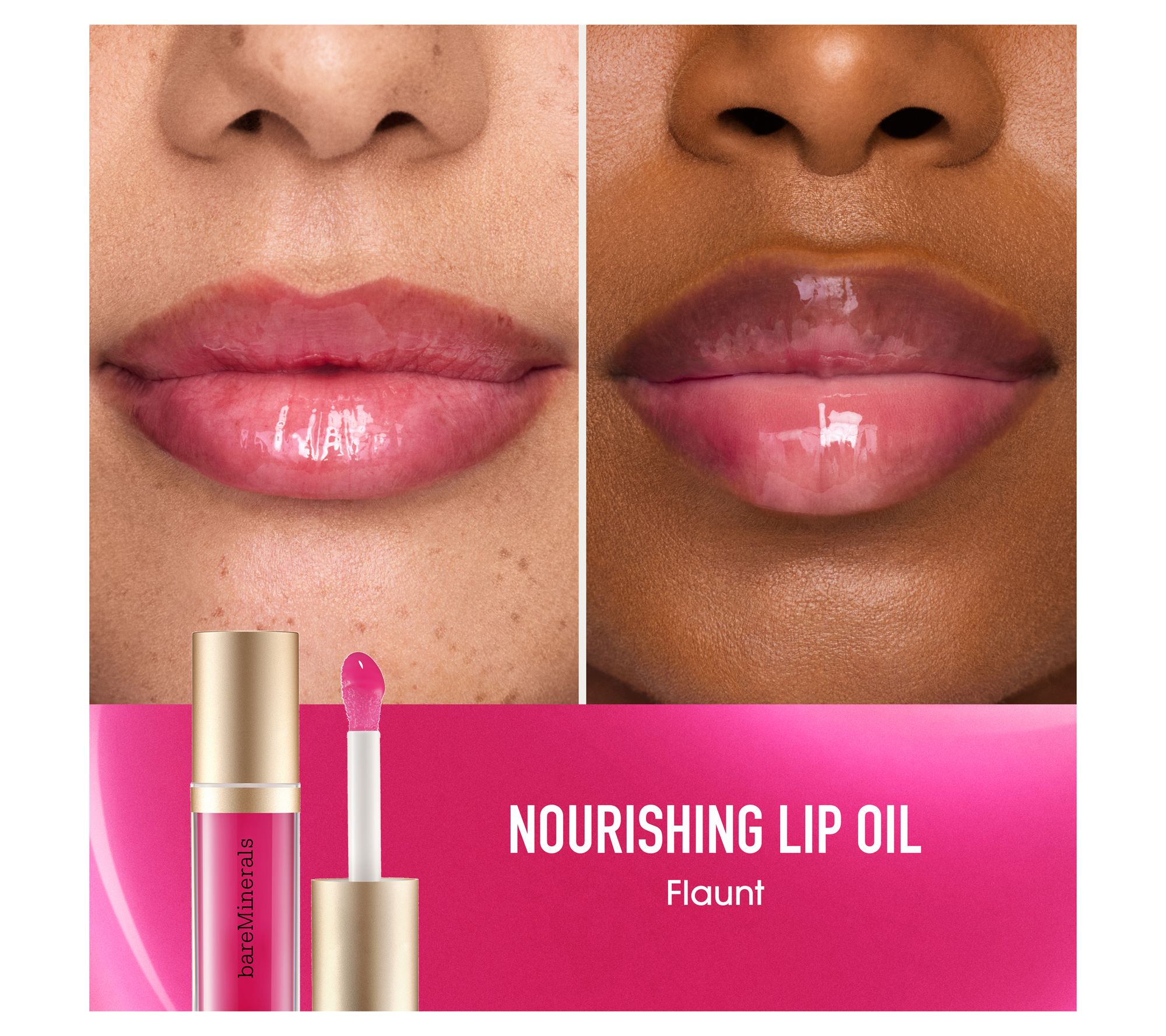 bareMinerals Nourishing Lip Oil Duo - QVC.com