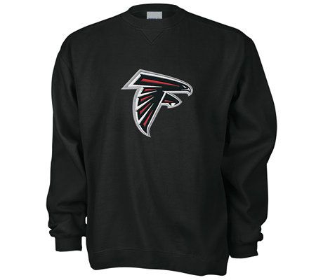 NFL Atlanta Falcons Official Logo Patch Fleece - QVC.com