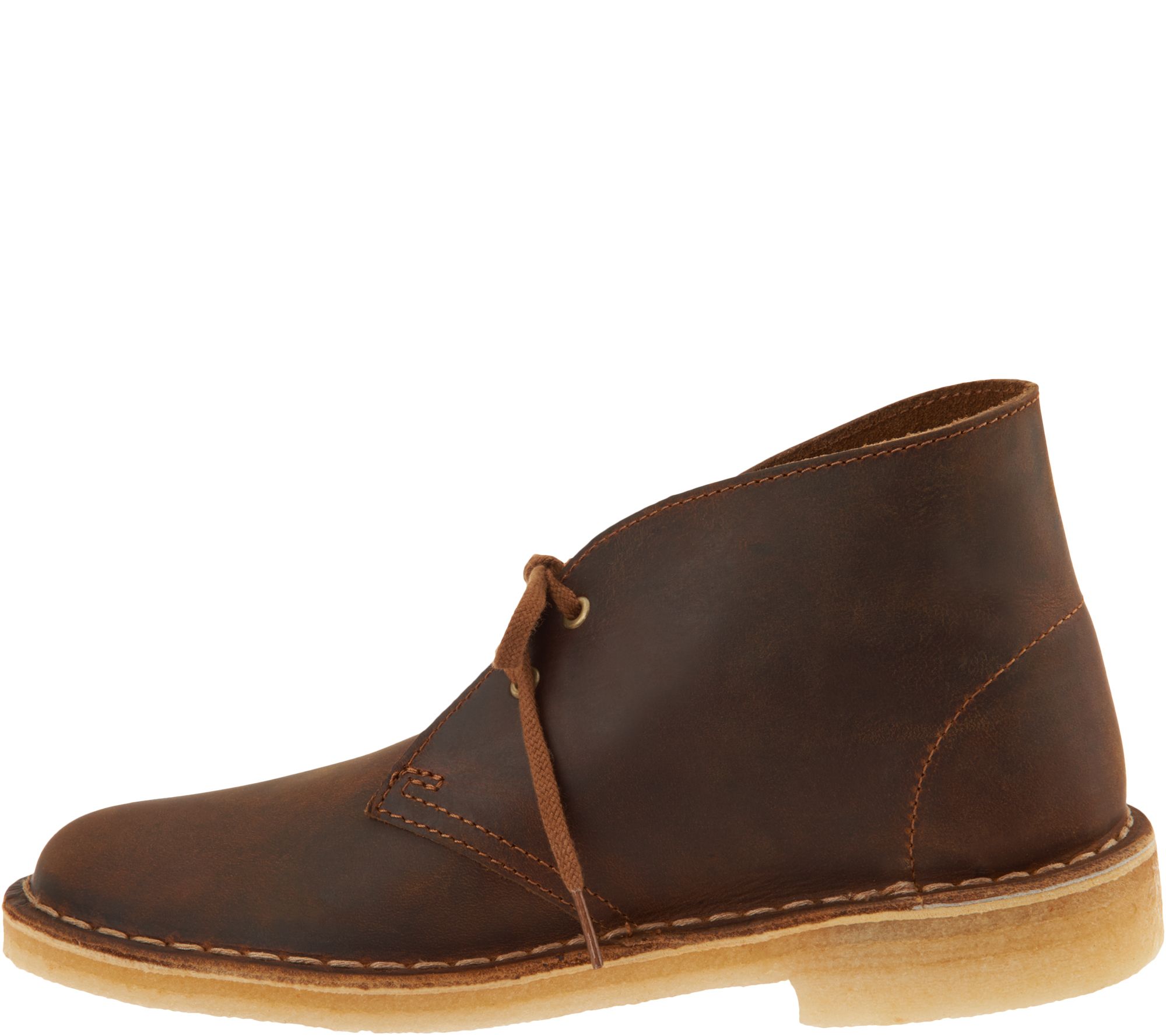 Clarks Artisan Leather Lace-up Desert Boots - QVC.com