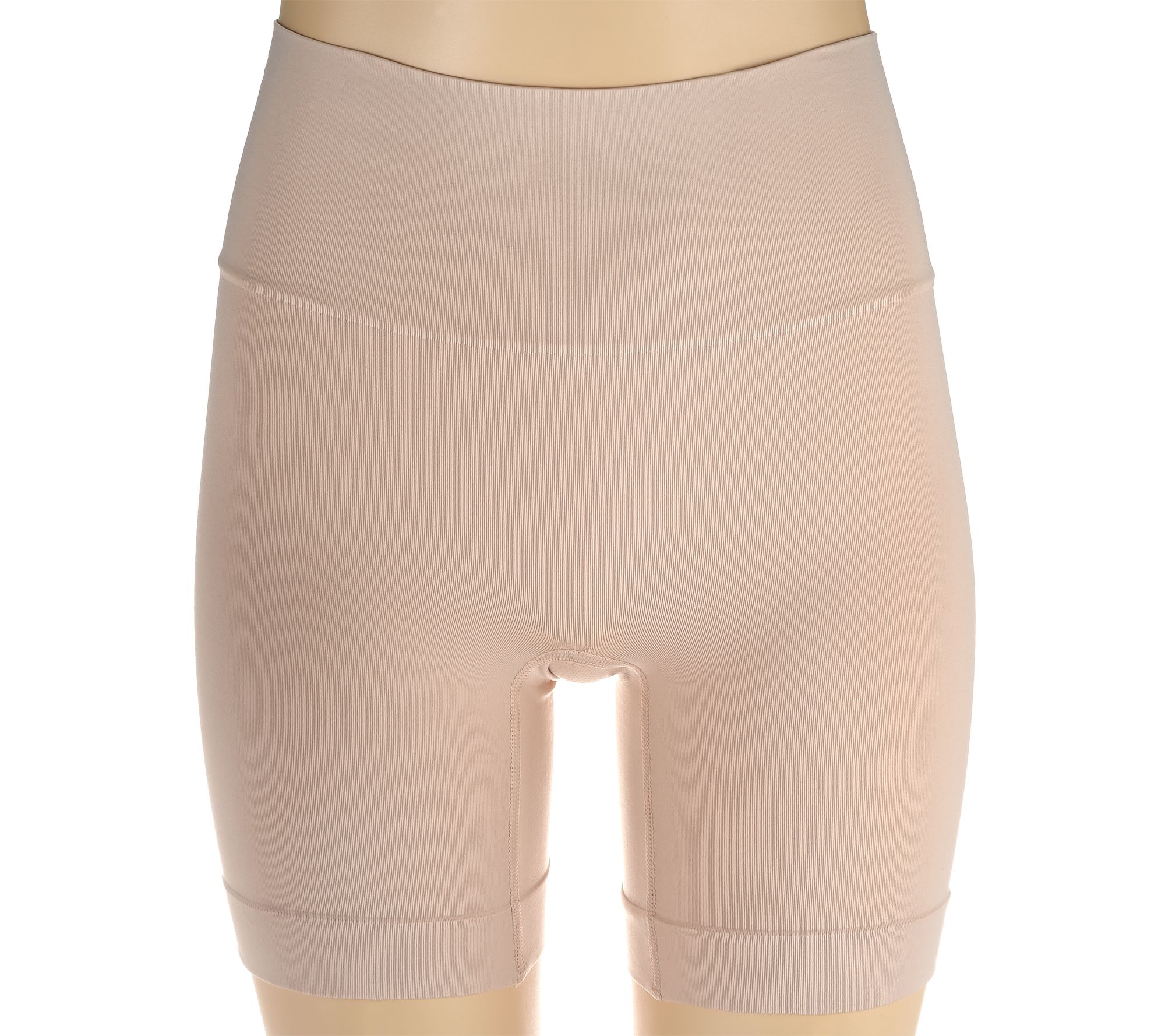 "As Is" Spanx Everyday Smoothing Pieces Mid- Thigh Short - QVC.com