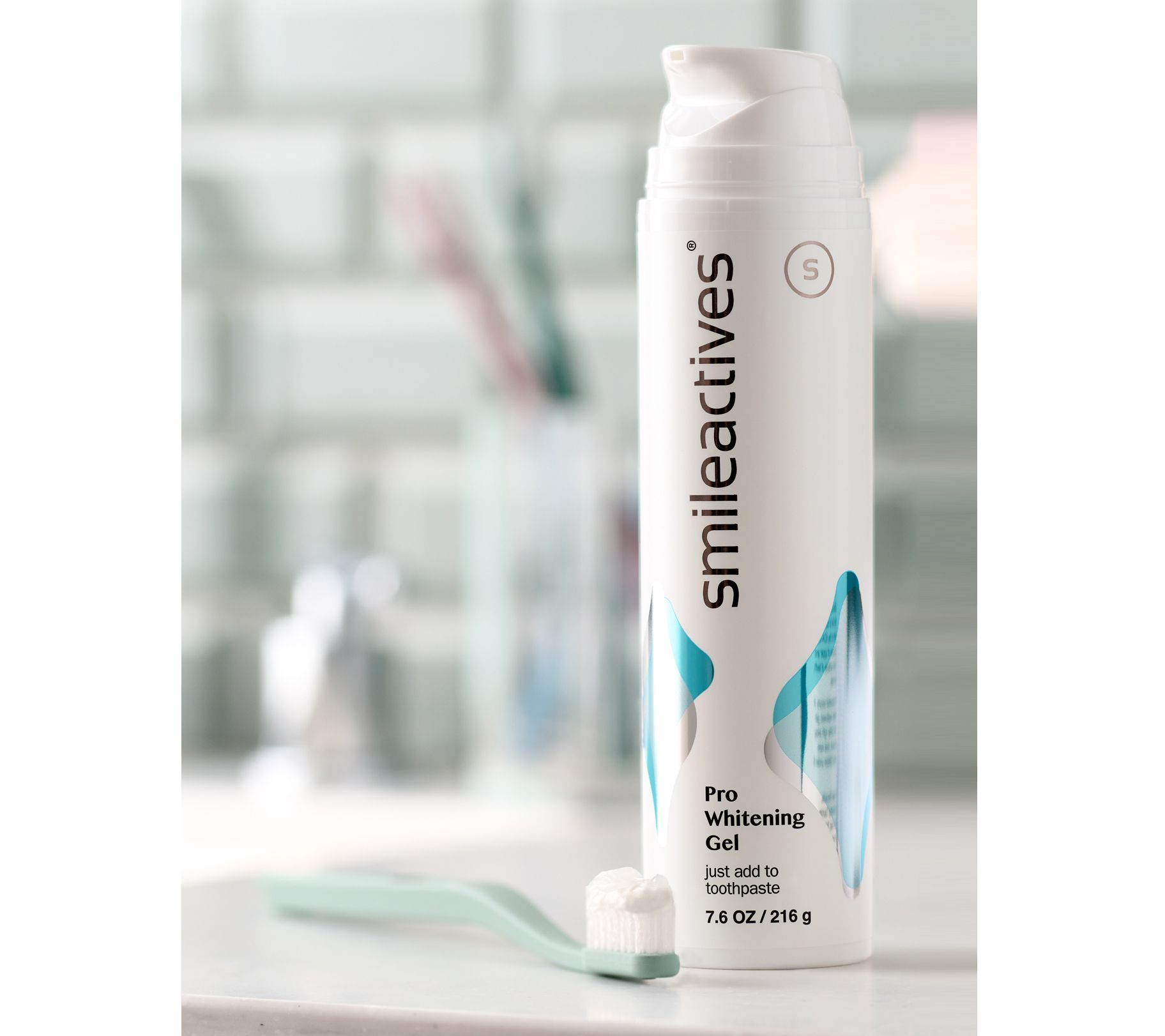 Smileactives Super-Size Pro Teeth Whitening 7.6oz Gel - QVC.com