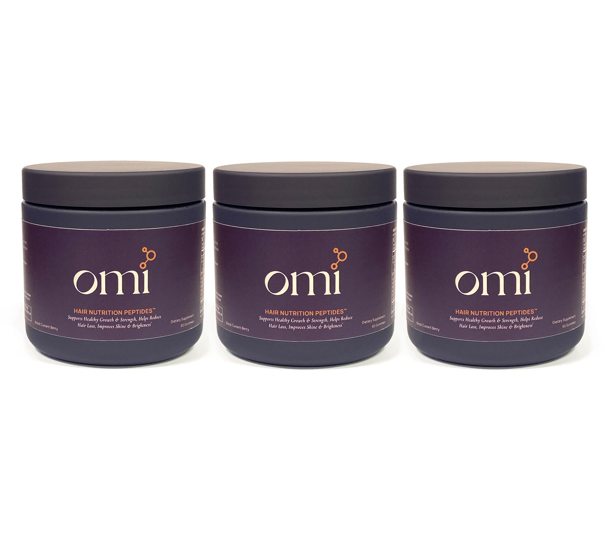 OMI WellBeauty Hair Nutrition Gummies 90 Day Supply - QVC.com