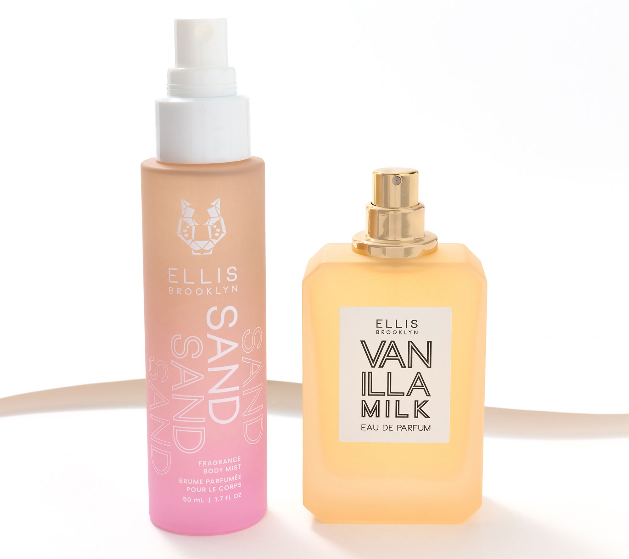 Ellis Brooklyn Vanilla Milk 1.7oz EDP and Sand 1.7oz Body Mist - QVC.com