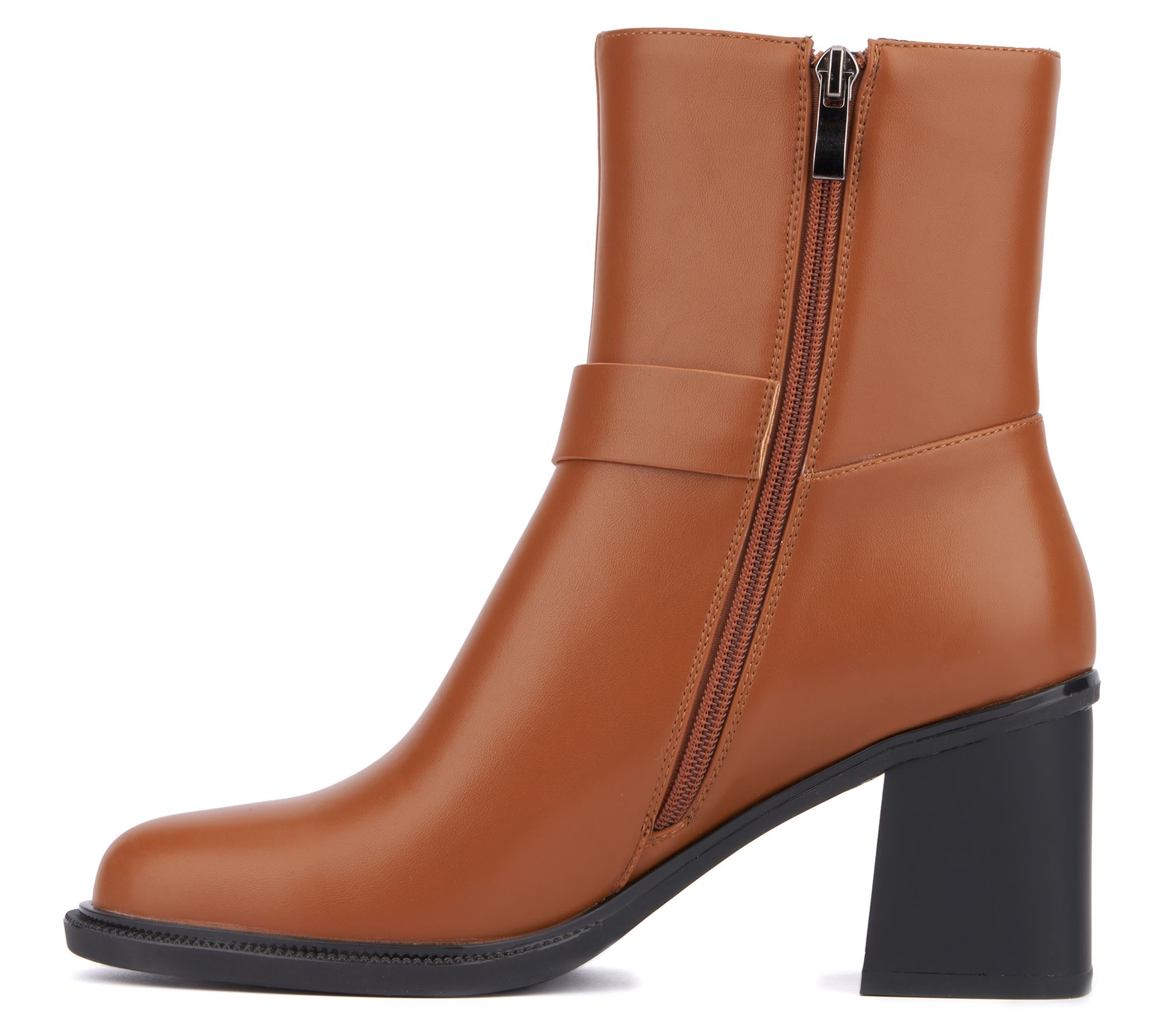 Torgeis Women's Melinda Block Heel Ankle Boots - QVC.com