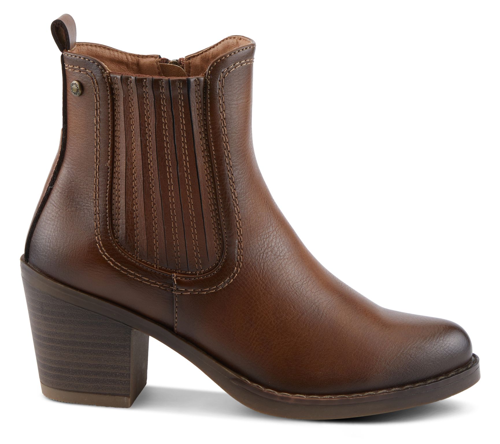 Patrizia by Spring Step Western Inspired HeeledBoots - Talwyn - QVC.com