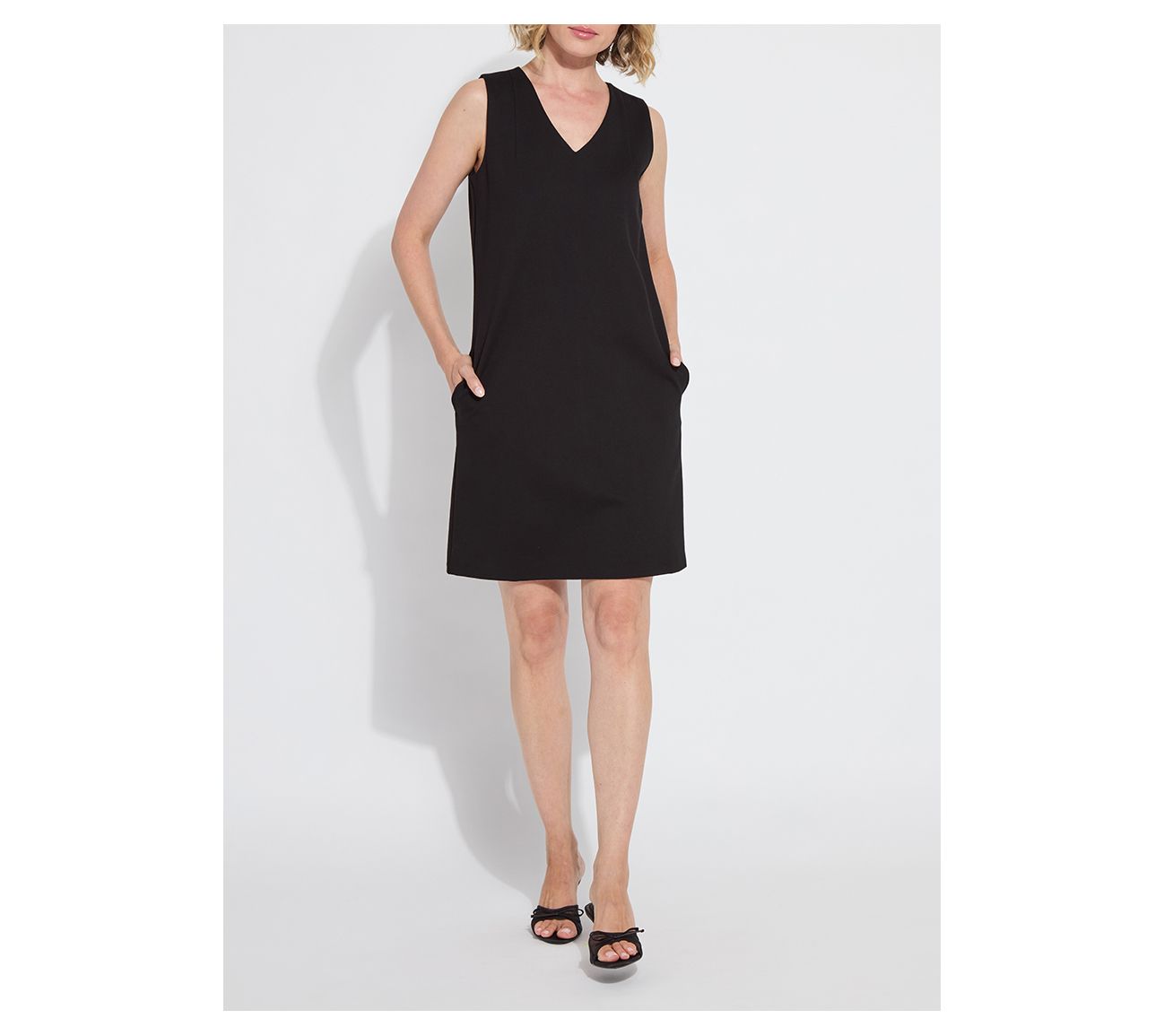 Lysse New York Perfect A-Line Ponte Dress - QVC.com