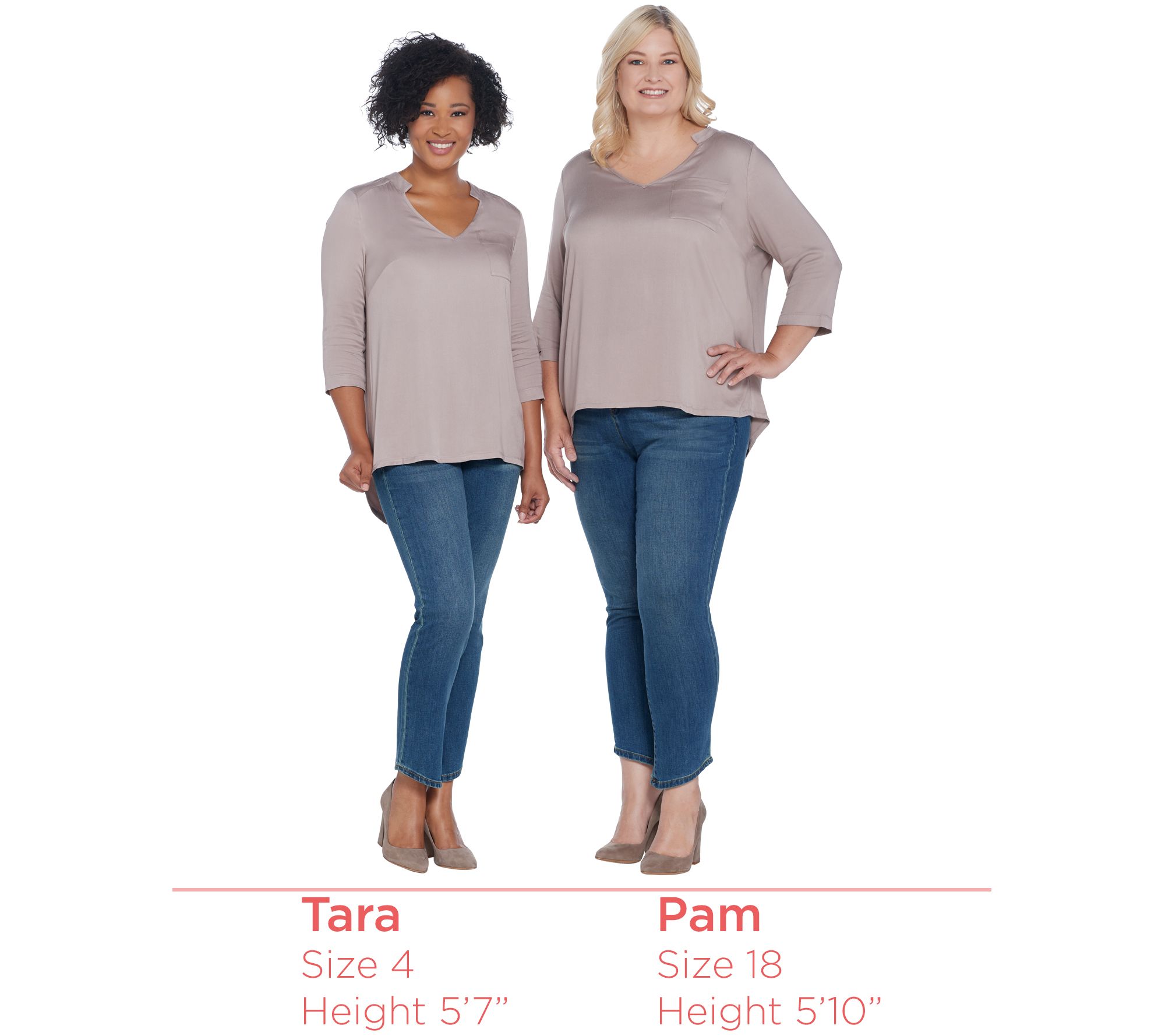 "As Is" Lisa Rinna Collection Angled Hem Jean - QVC.com