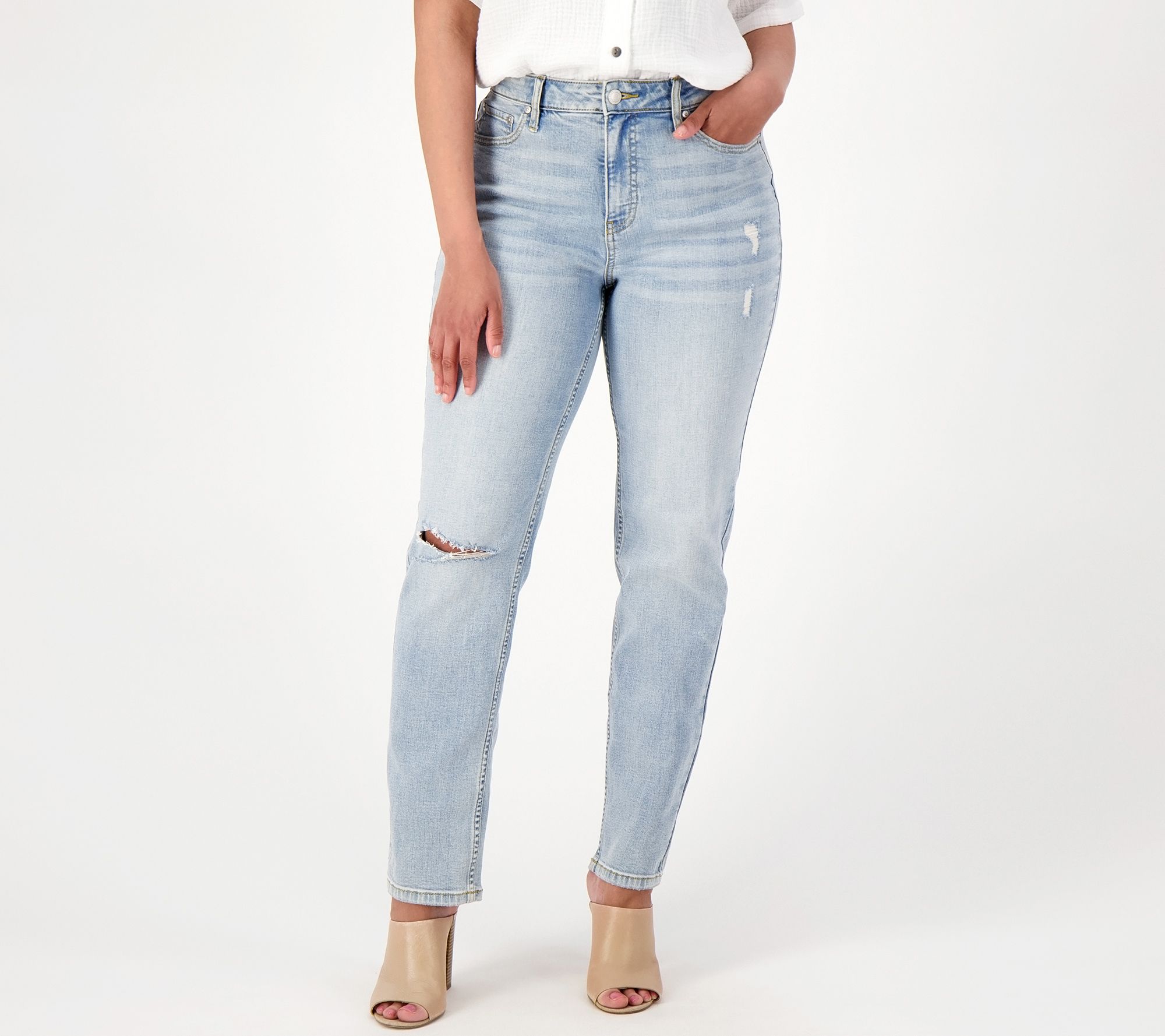 "As Is" Candace Cameron Bure Regular Pacific Denim Girlfriend Jean ...