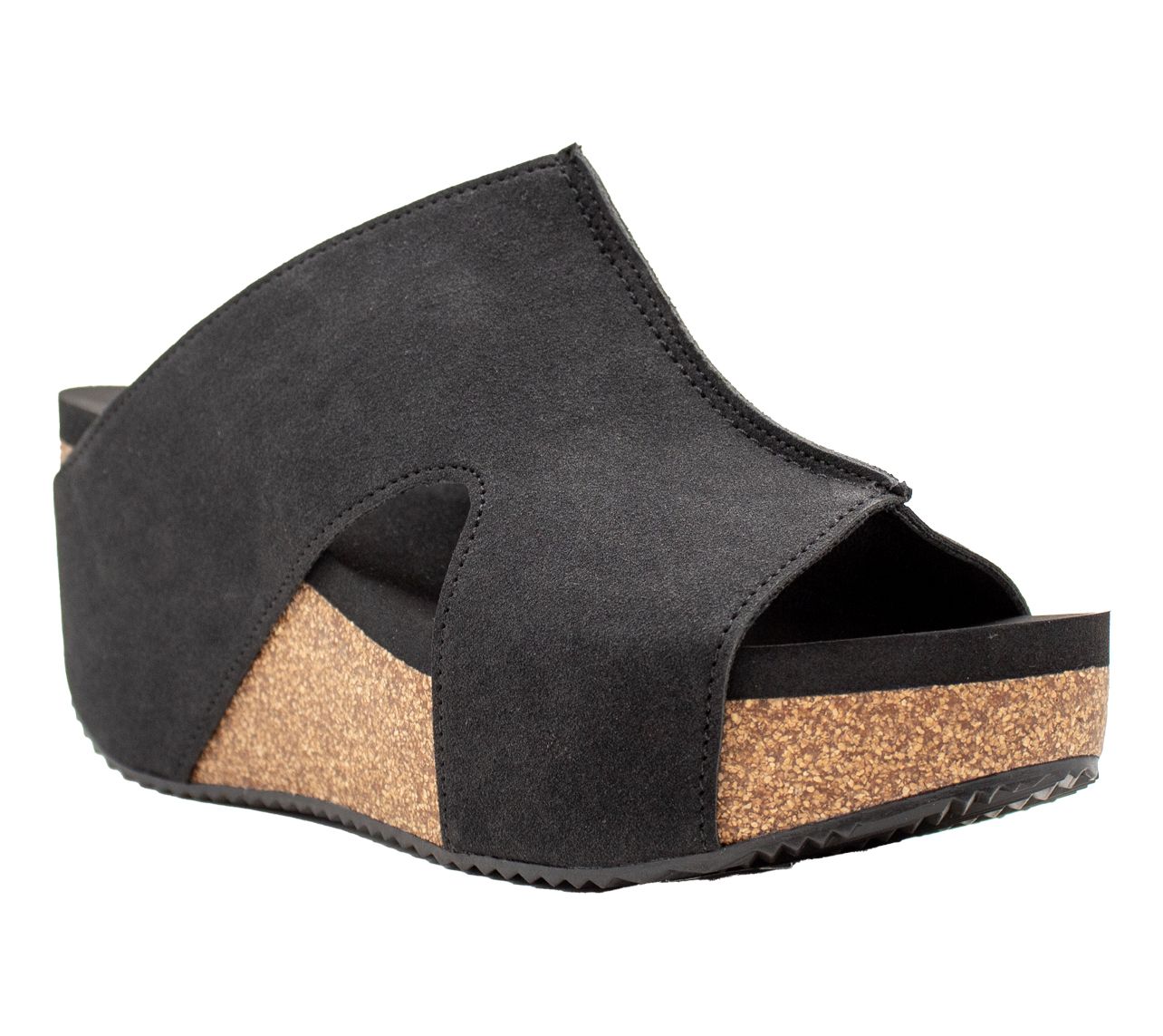 Volatile Cutout Detail Platform Wedge- Cassatt - QVC.com